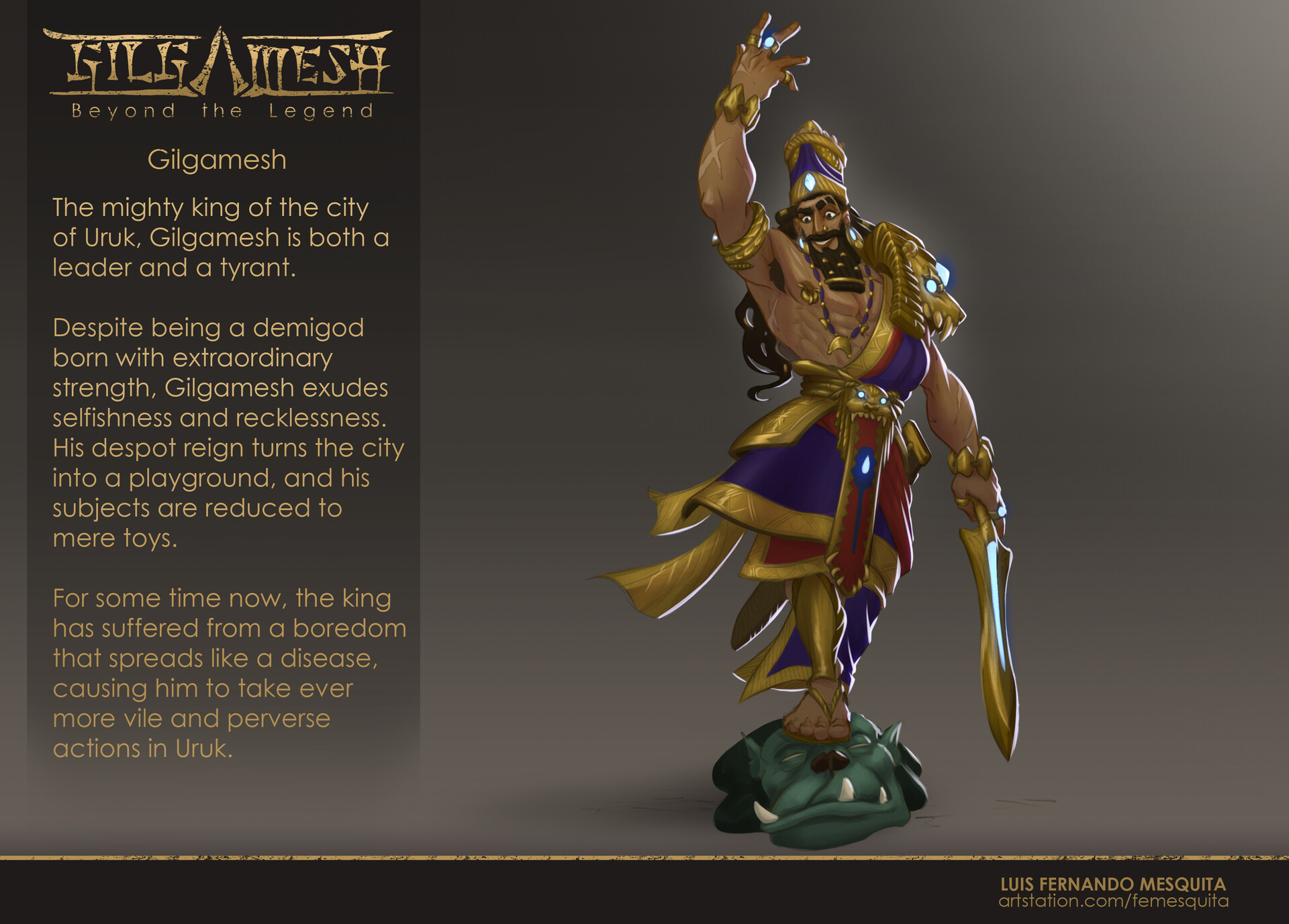 Gilgamesh The King Legend