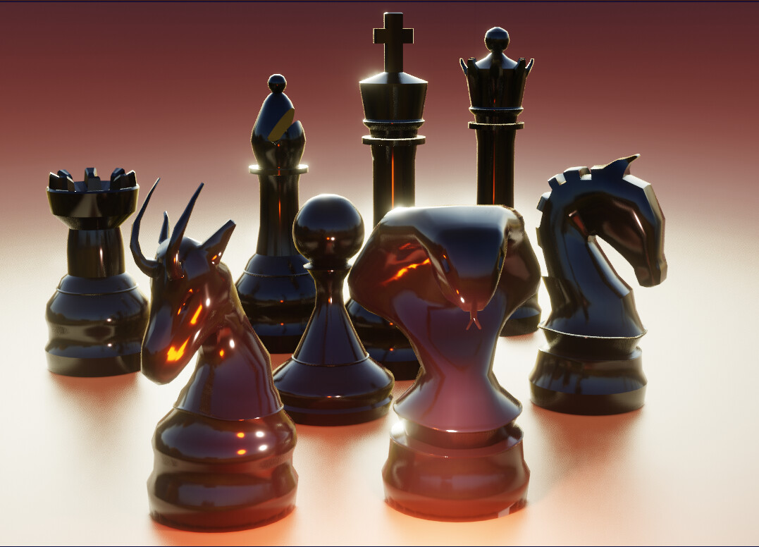 Umut Yavuz Çiçek - Chess Pieces