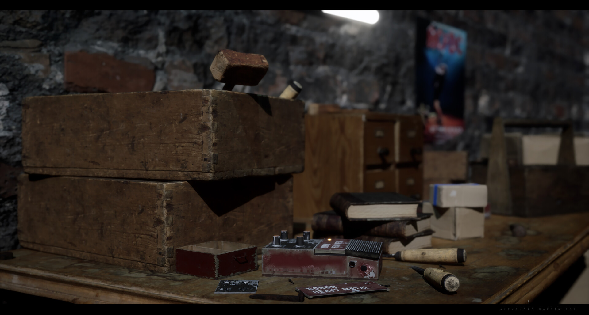 ArtStation - The workbench Unreal Engine 5