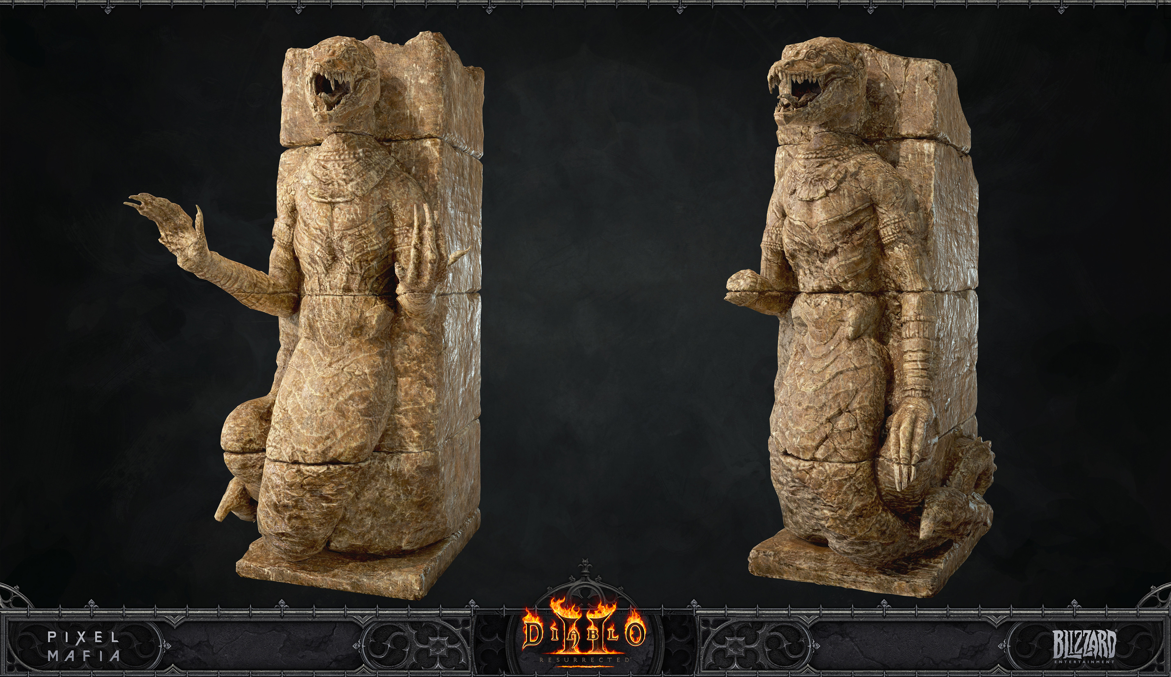 PIXEL MAFIA - D2R - 3D Art (Props)