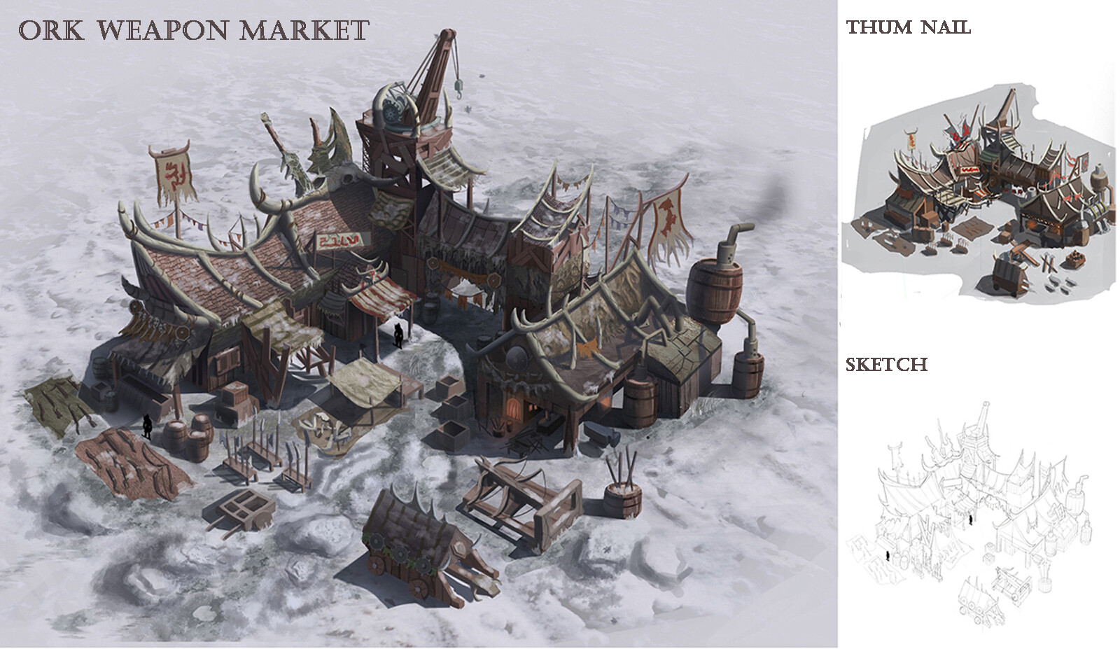 ArtStation - O'rk weapon market