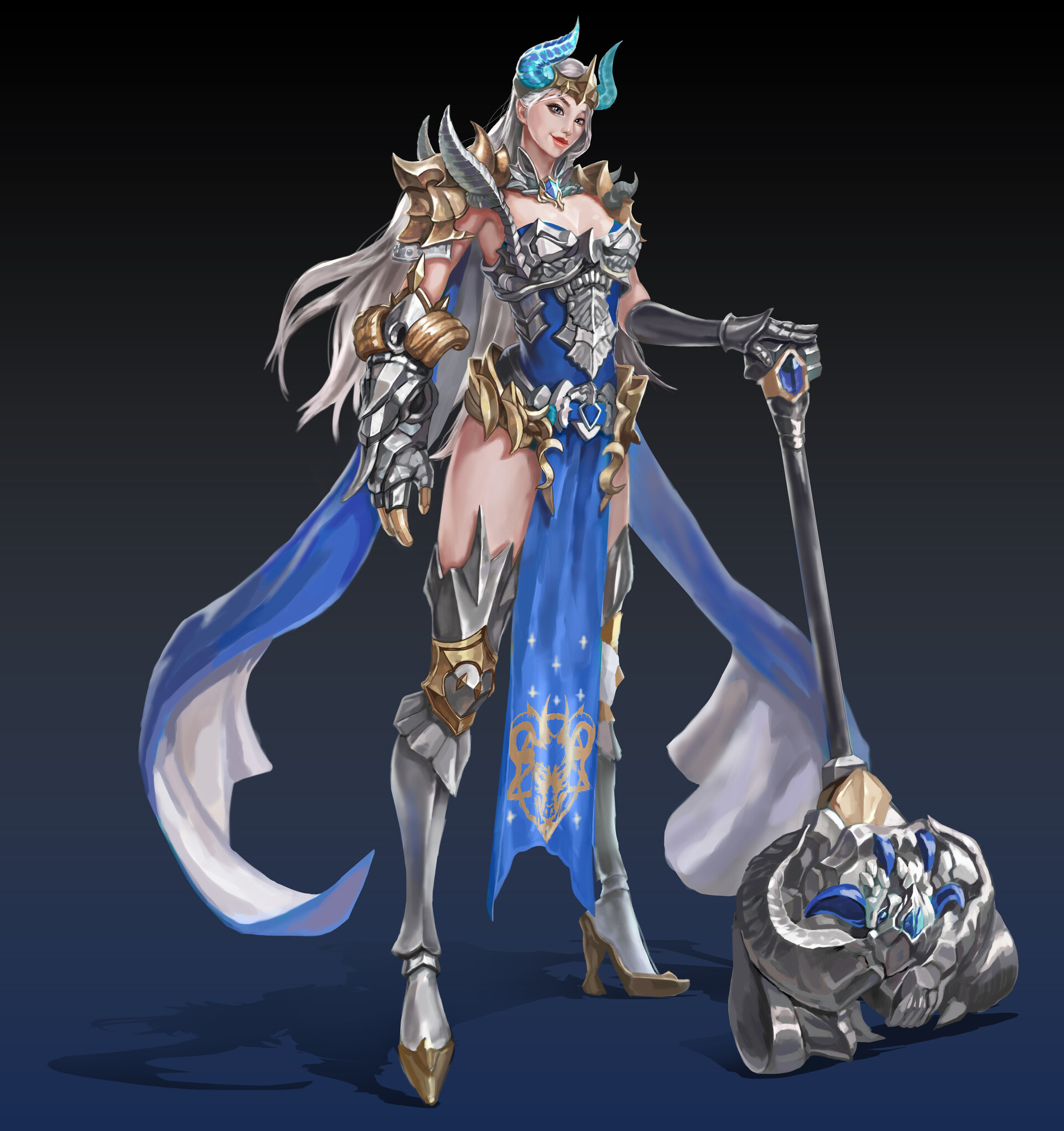 ArtStation - hamer lady