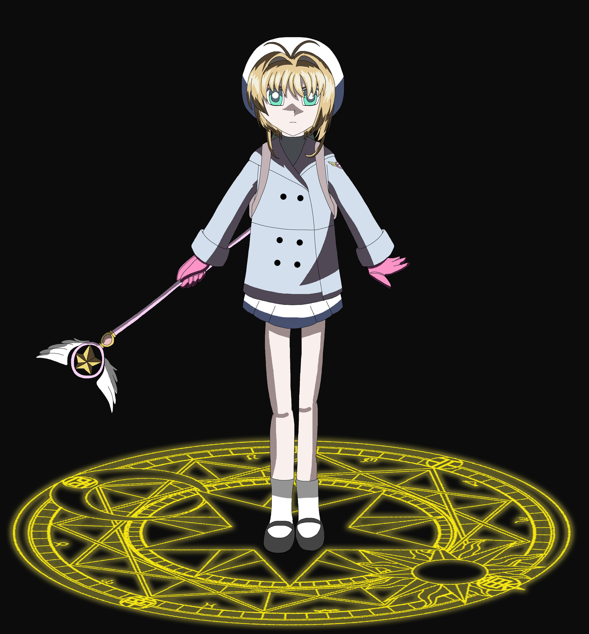 ArtStation - Sakura Kinomoto is ready to battle