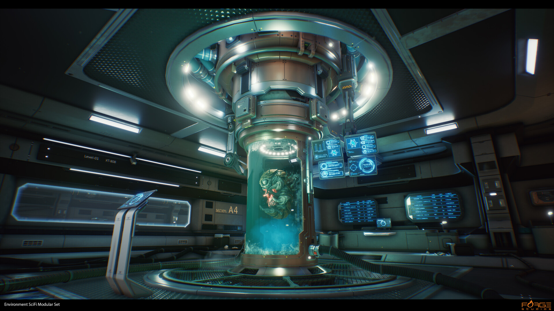 FORGE STUDIOS - Environment SciFi Modular Set