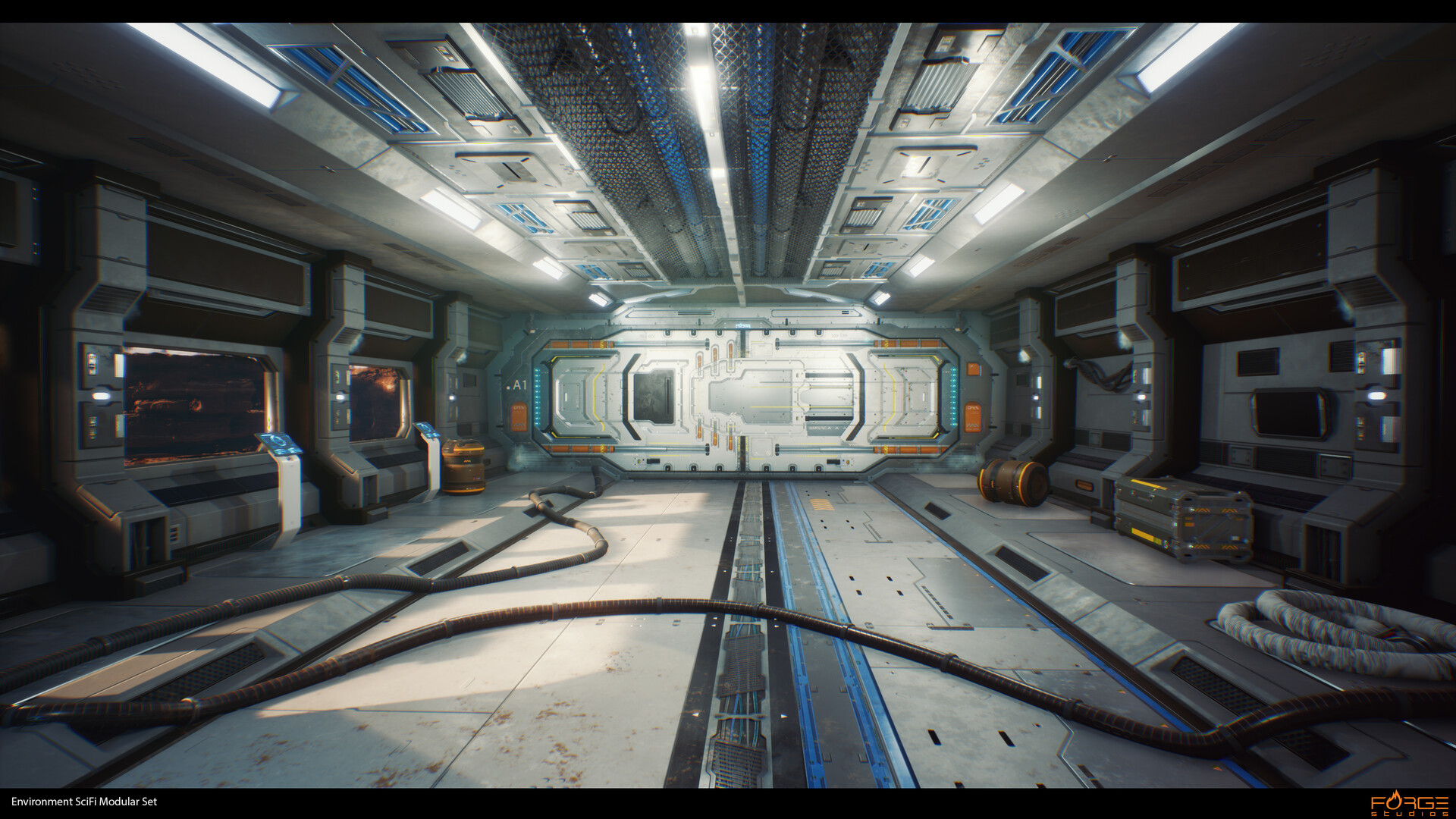 FORGE STUDIOS - Environment SciFi Modular Set