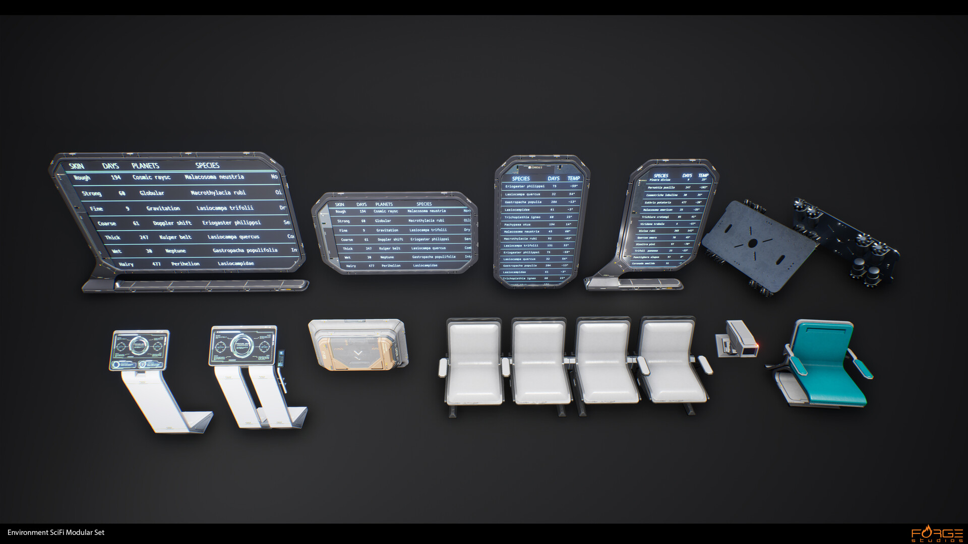 FORGE STUDIOS - Environment SciFi Modular Set
