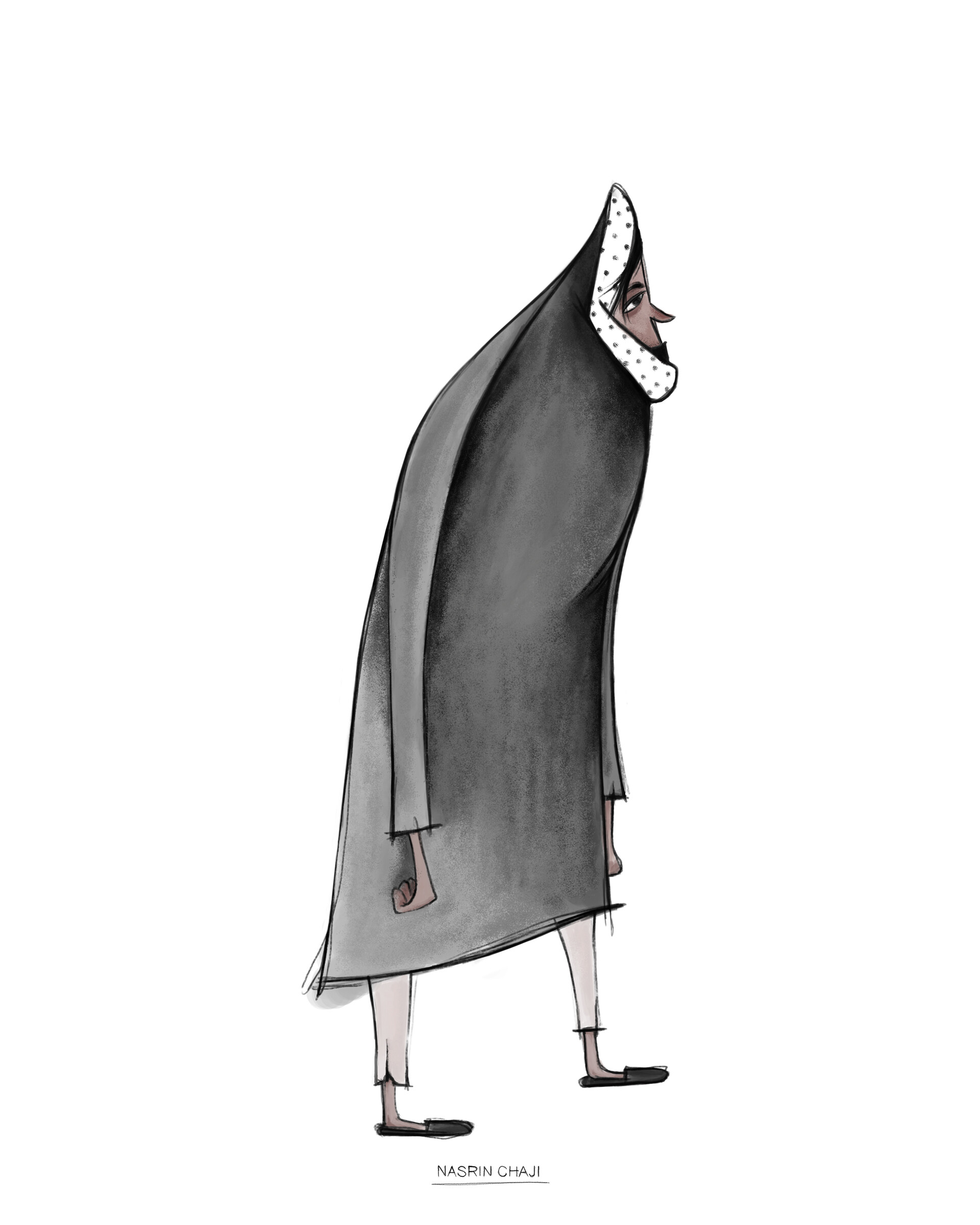 ArtStation - Poor woman