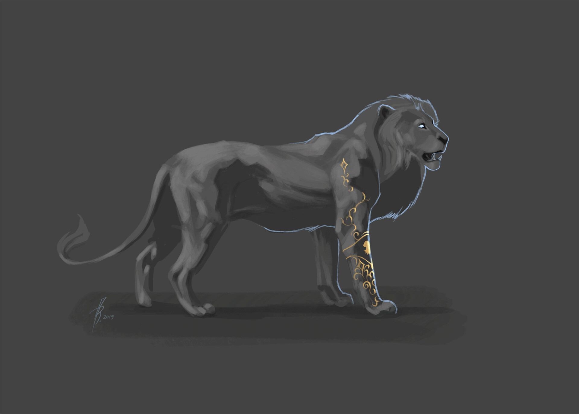 ArtStation - Golden Lion