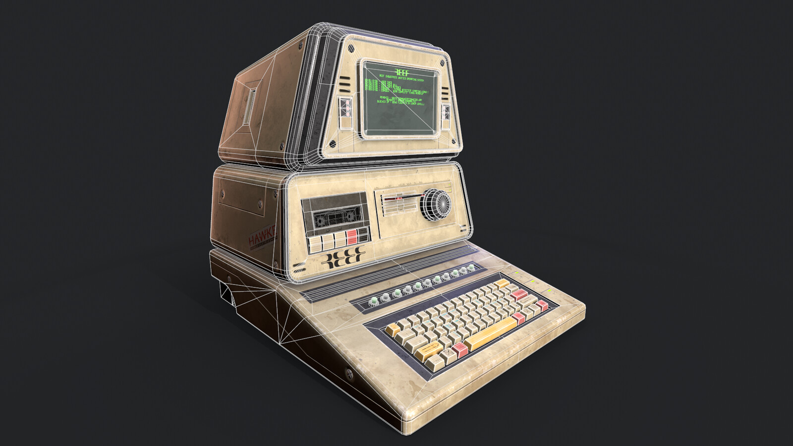 George Beswick - Retro Futuristic Computer Terminal