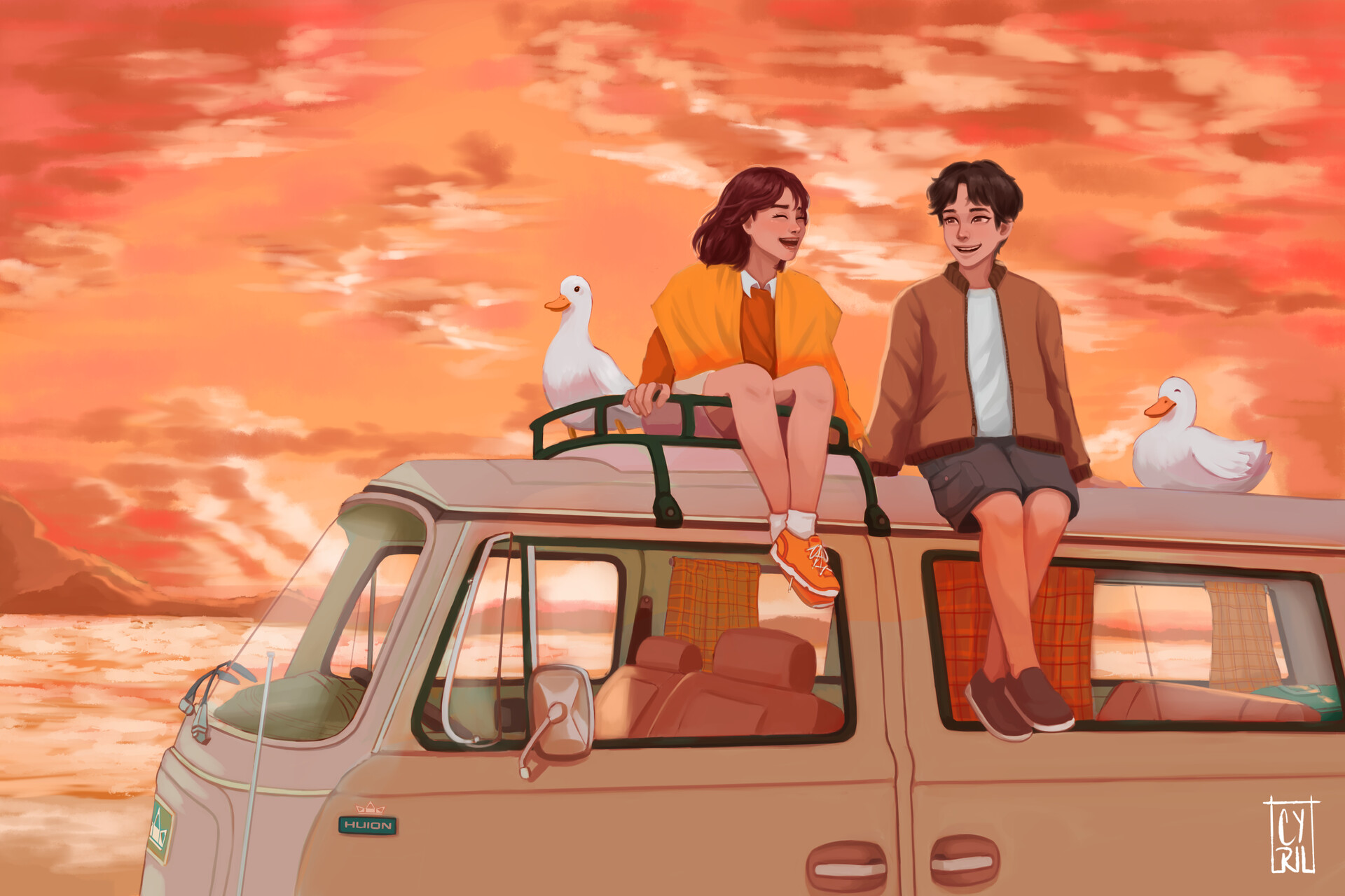 ArtStation - Van together