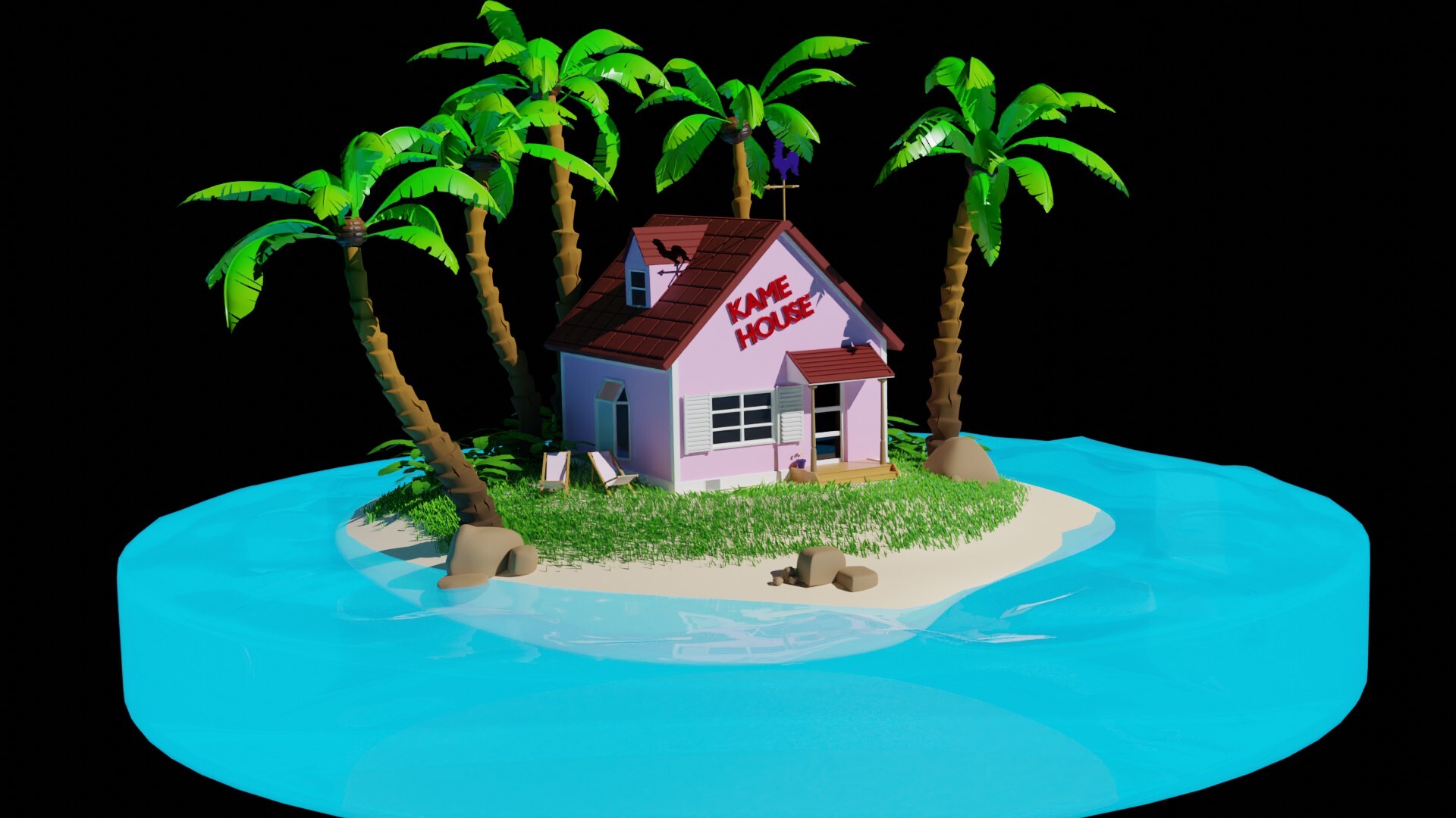 ArtStation - Kame House