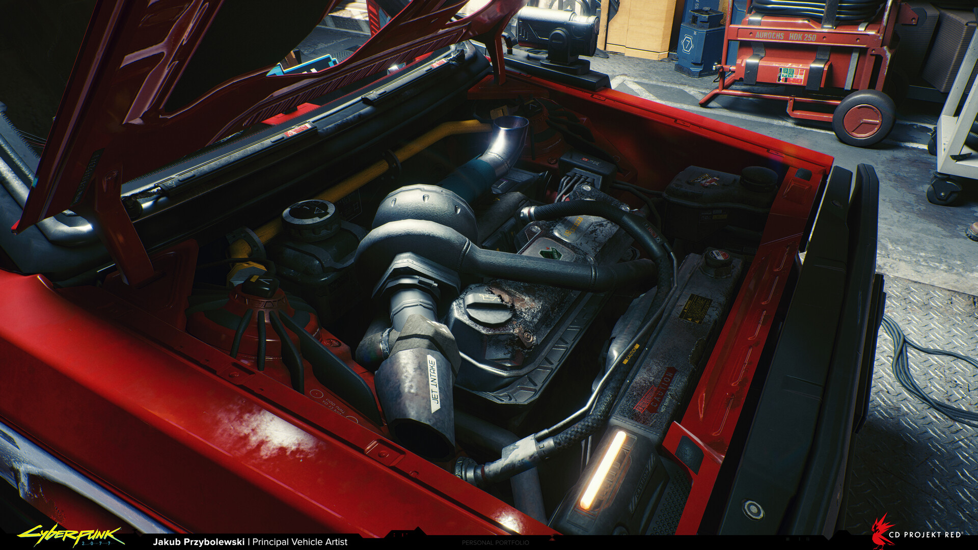 Jakub Przybolewski - Cyberpunk 2077 - Thorton Galena "Rattler"