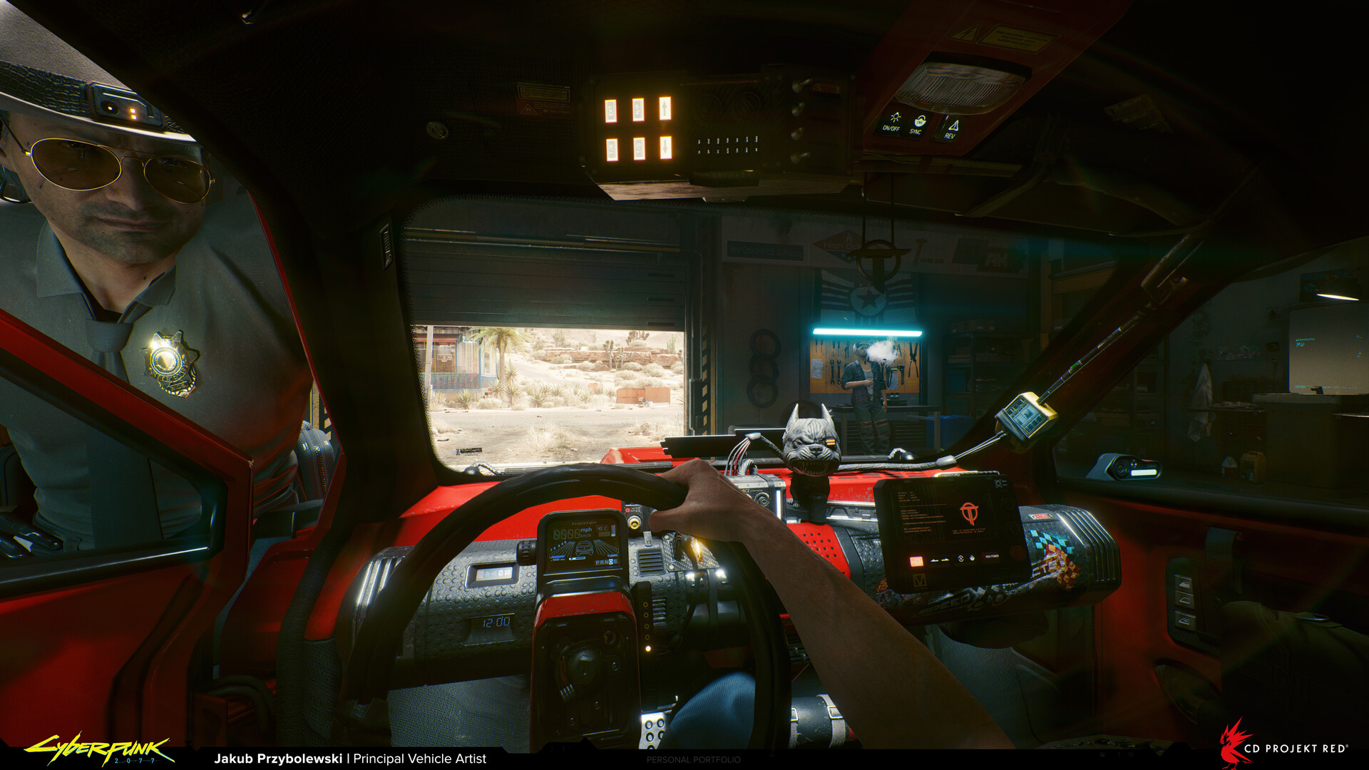 Jakub Przybolewski - Cyberpunk 2077 - Thorton Galena "Rattler"