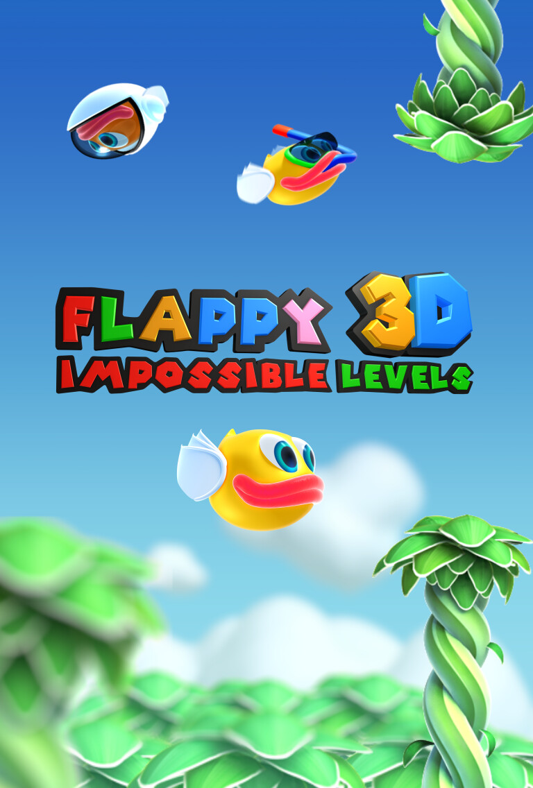 ArtStation - flappy 3d game artwork