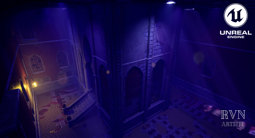 ArtStation - Unreal Engine Lighting Practice #1 - City Of Brass