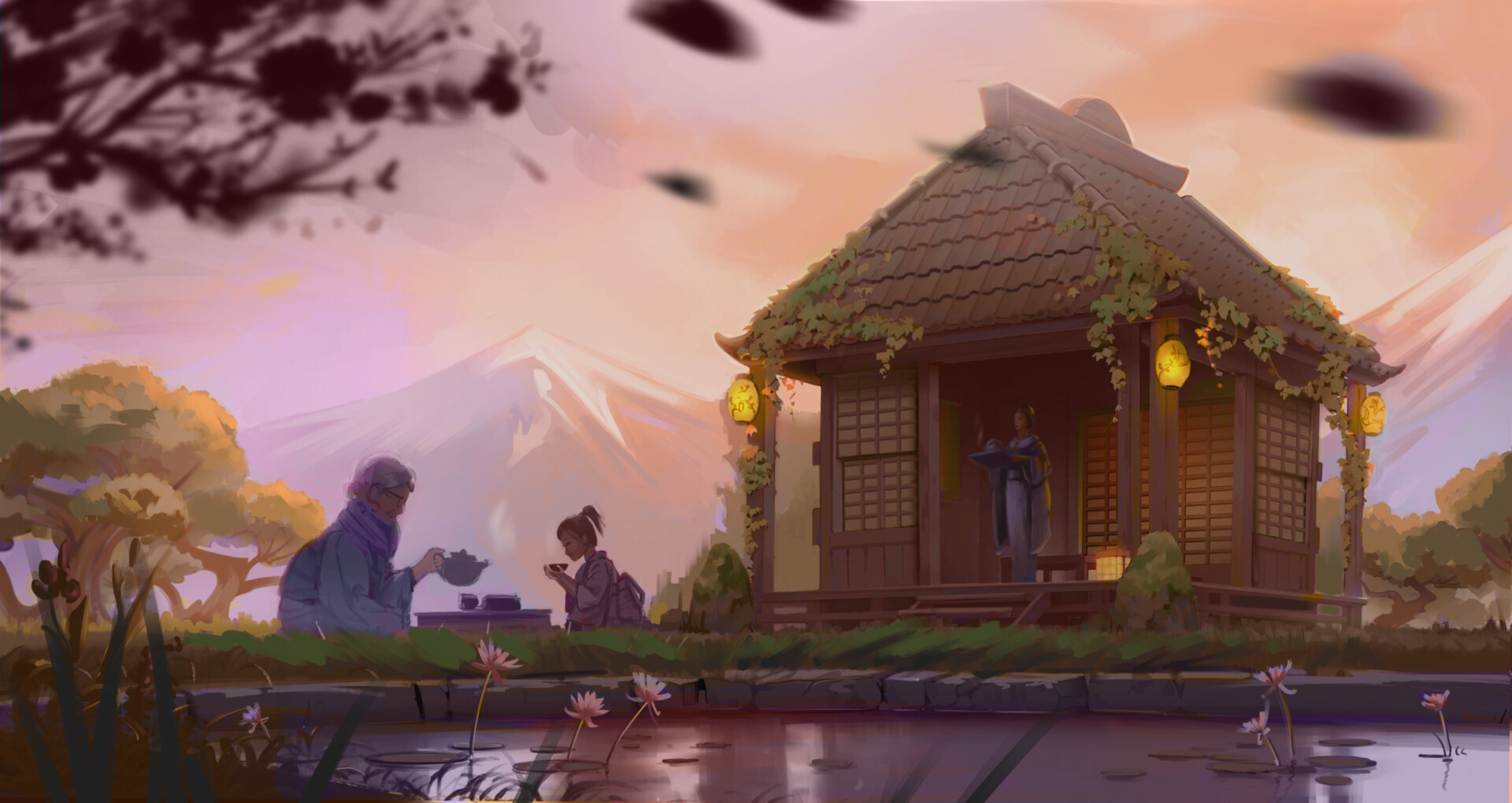 ArtStation - Tea House