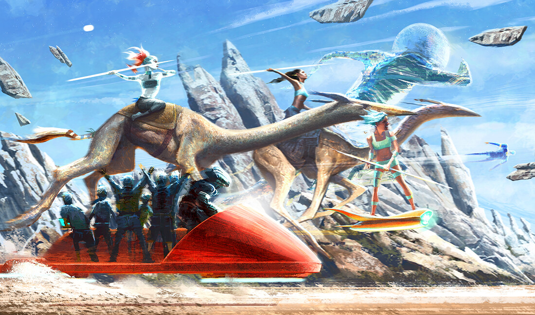 August Hall - Concept Art