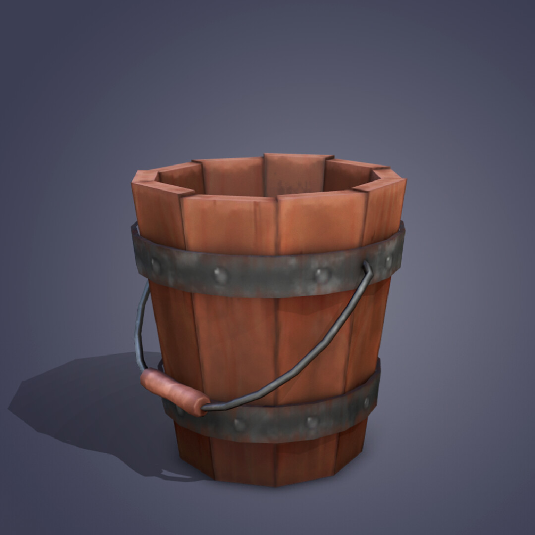 ArtStation - Stylized Bucket