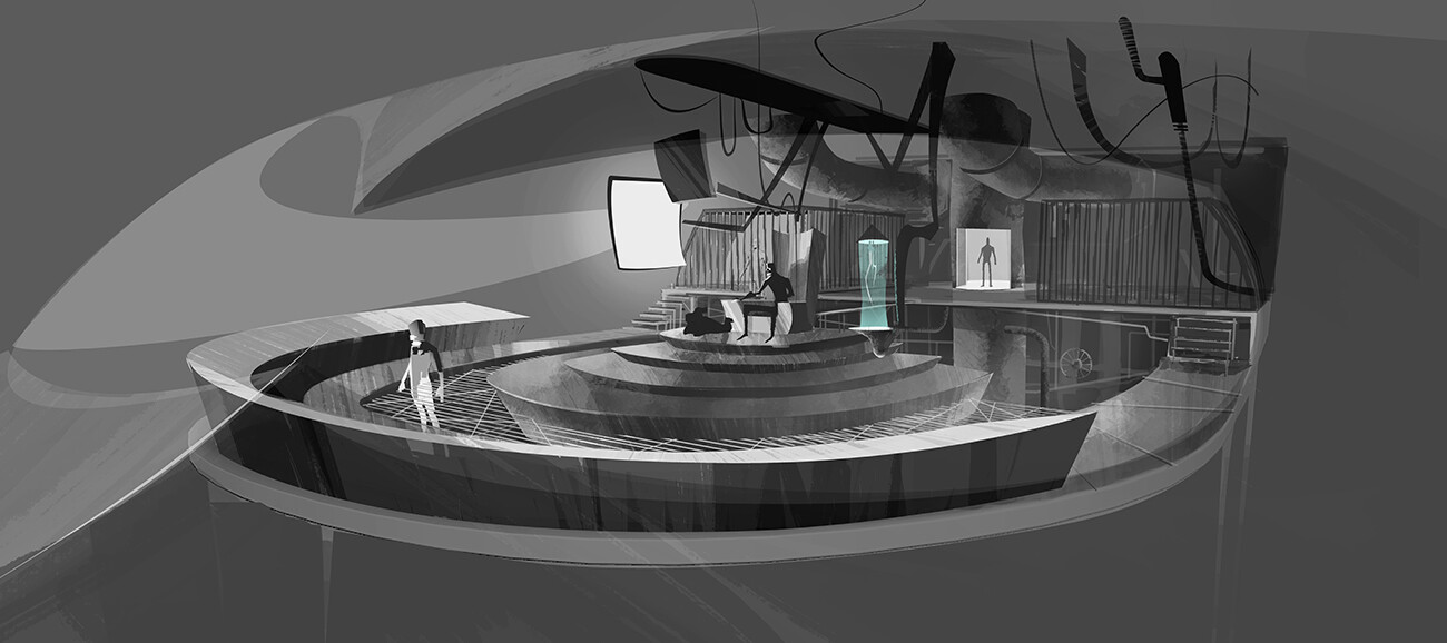August Hall - Concept Art