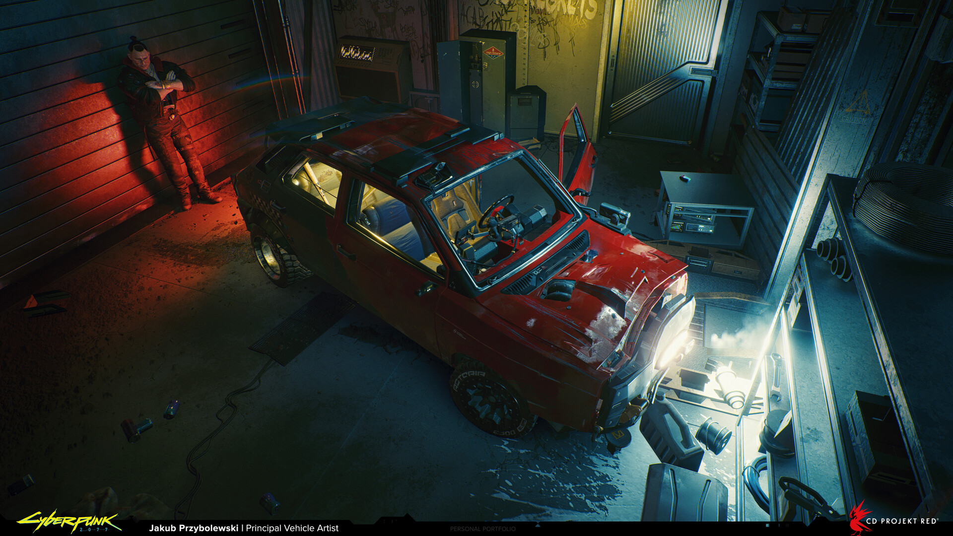 Jakub Przybolewski - Cyberpunk 2077 - Thorton Galena "Rattler"