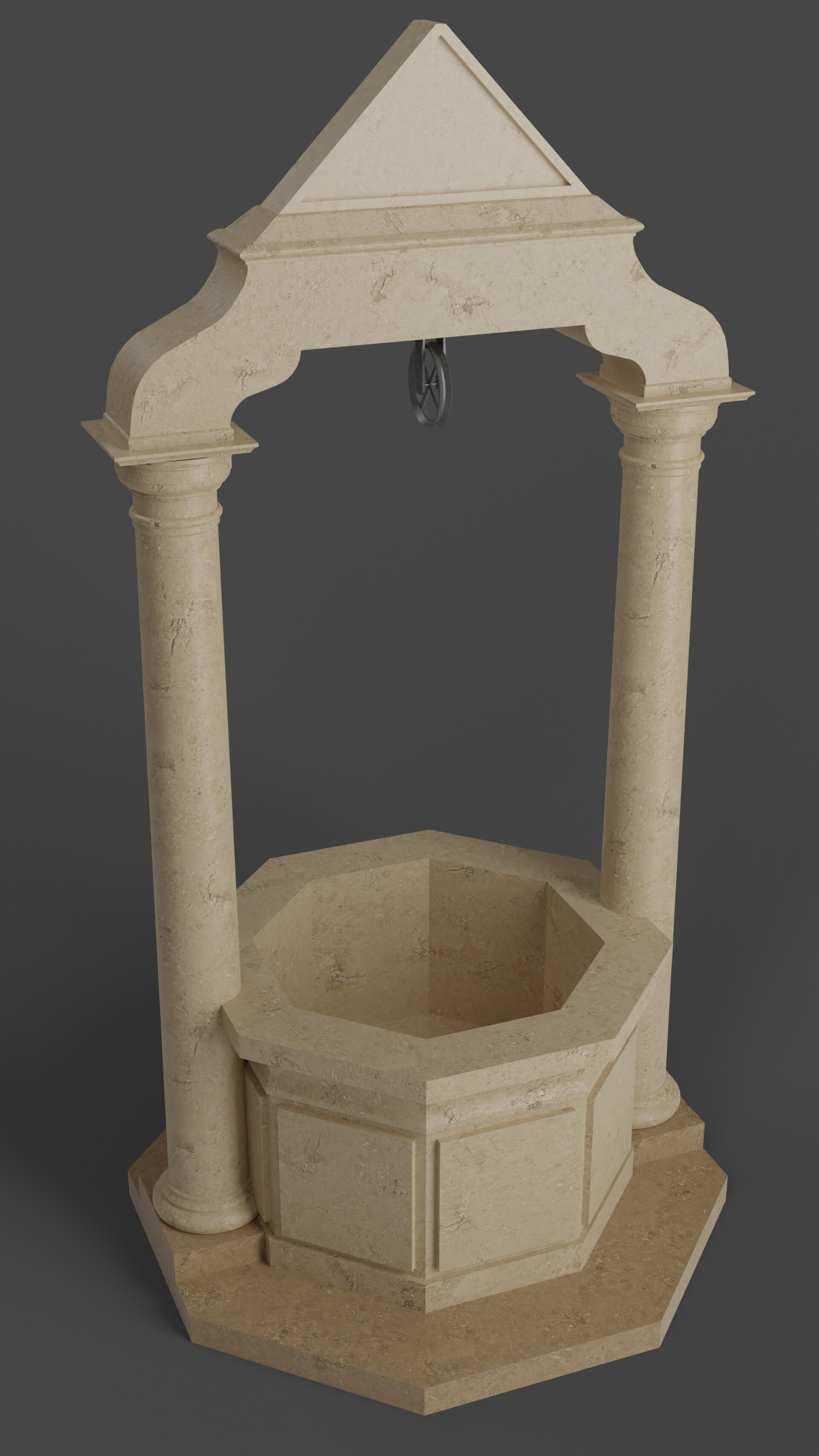 ArtStation - STONE WELL #1 (Architecture detail #1)