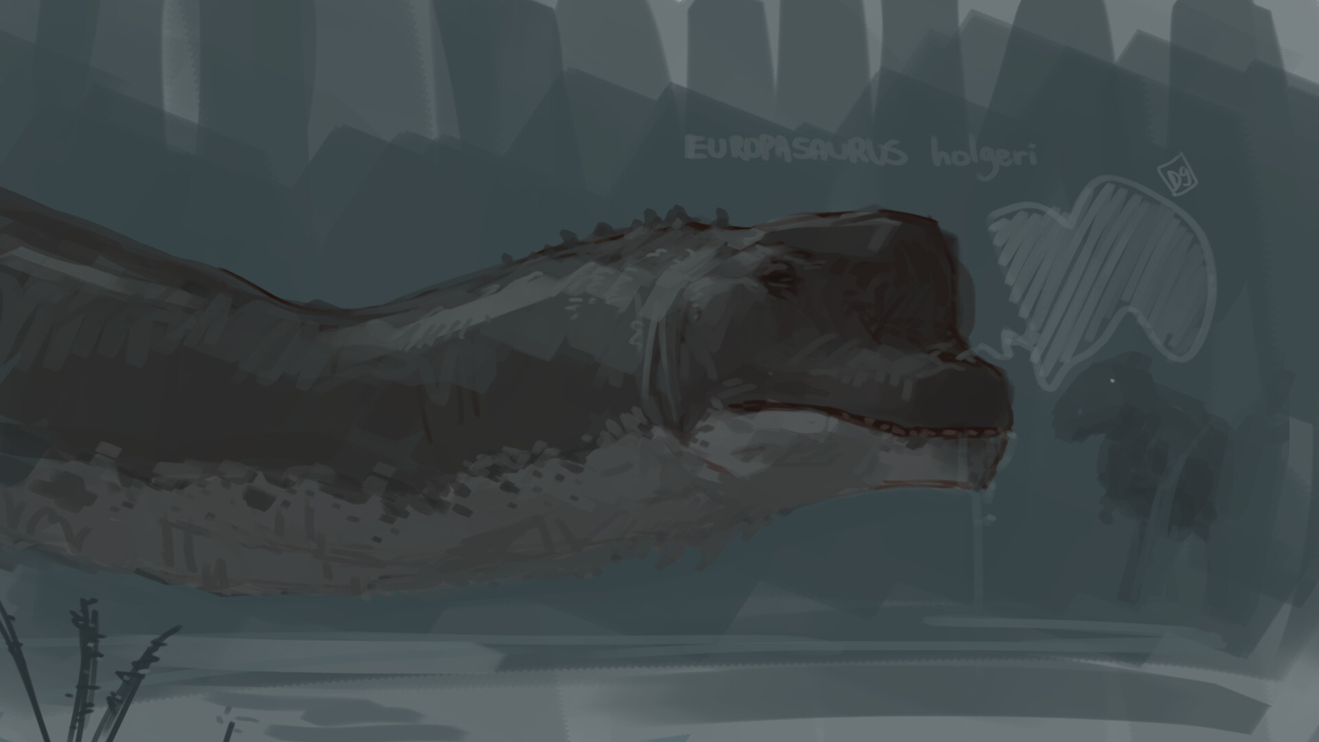 ArtStation - Europasaurus holgeri