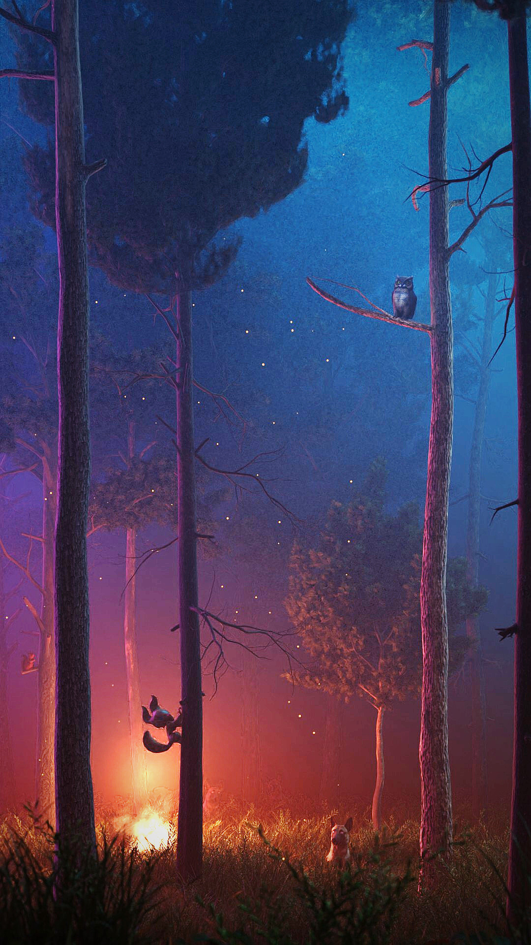 ArtStation - Light in the Forest