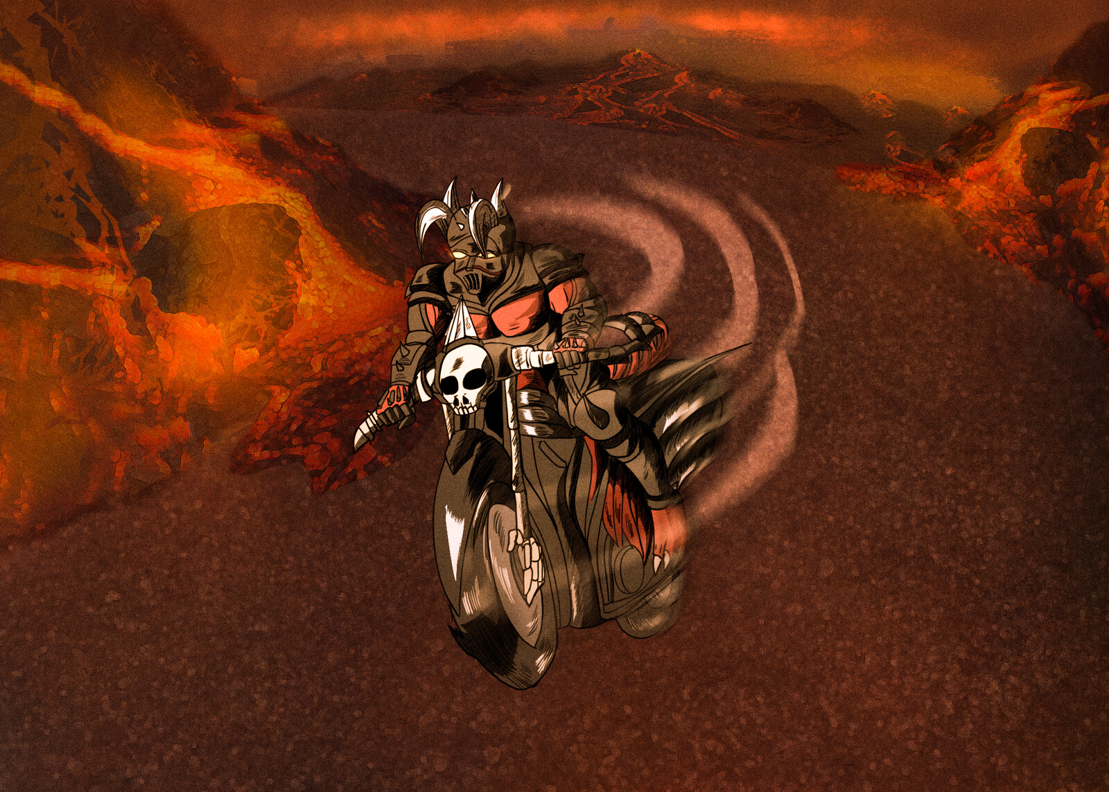 Kenjustincreations - demon illustration 1