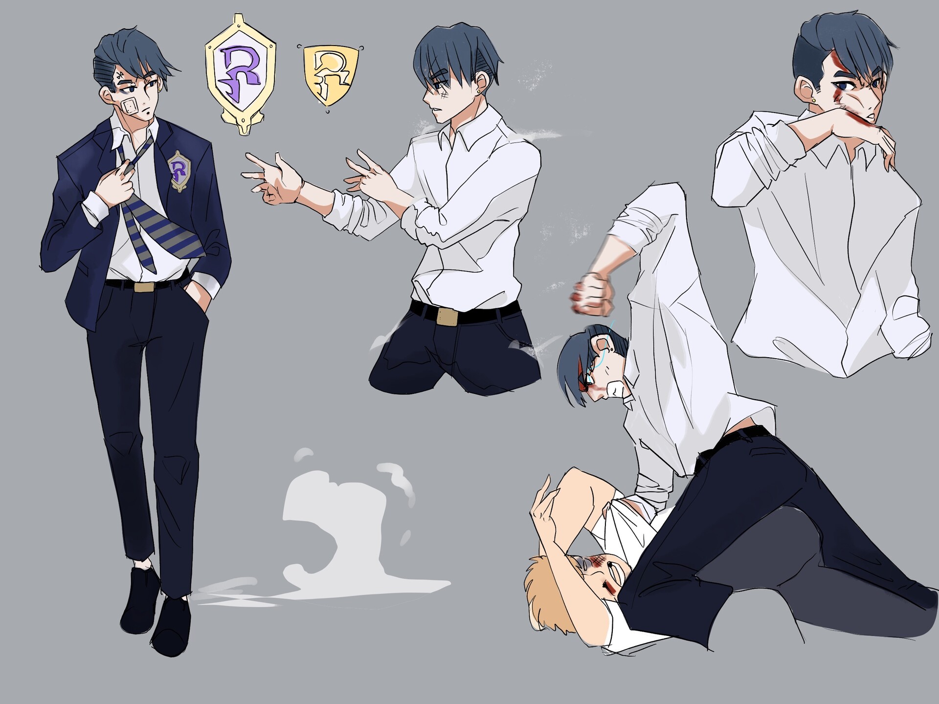 ArtStation - Character sketch Movement