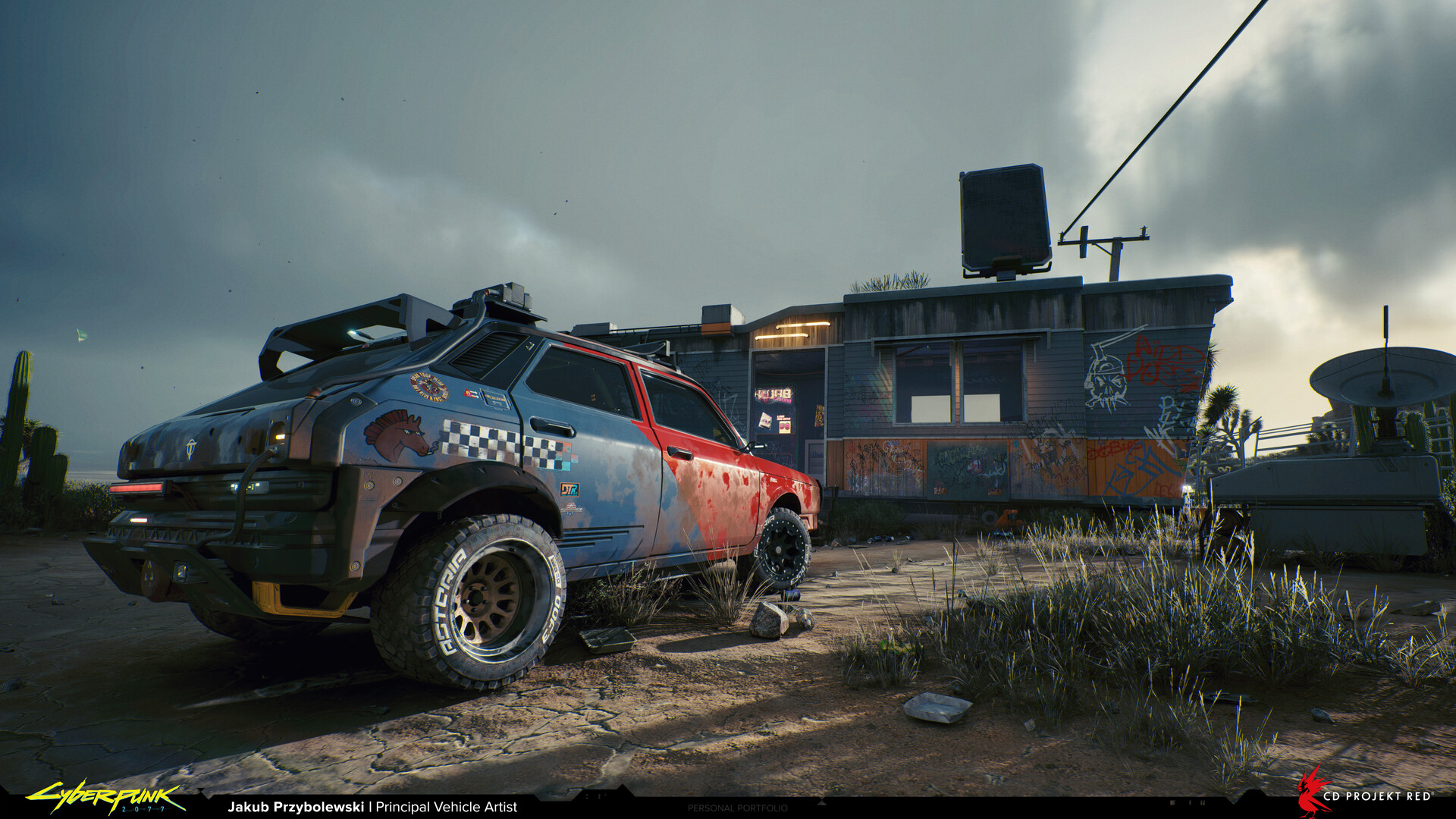 Jakub Przybolewski - Cyberpunk 2077 - Thorton Galena "Rattler"