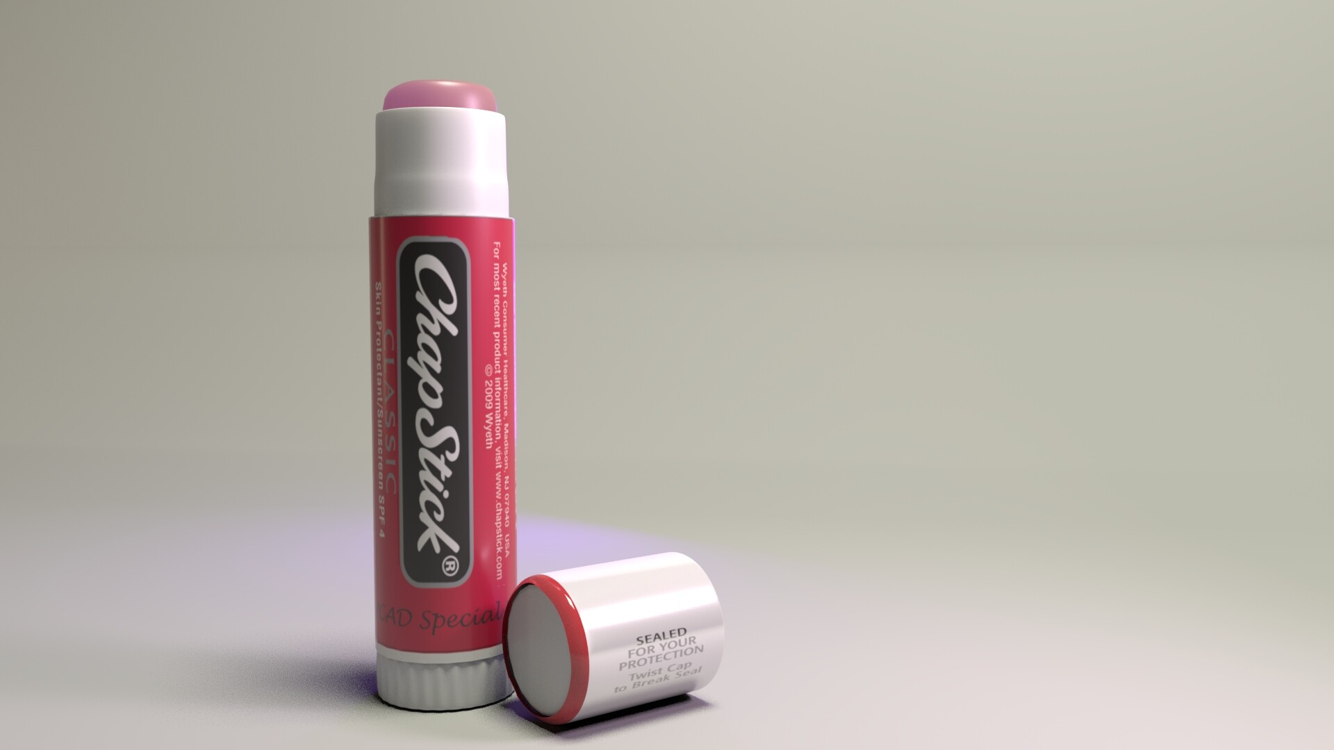 ArtStation - Cherry Chapstick Model