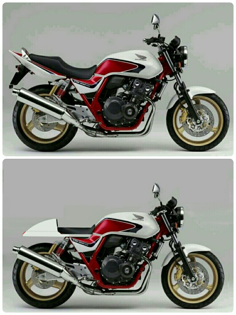 ArtStation - CB400SF - Easy Caferacer