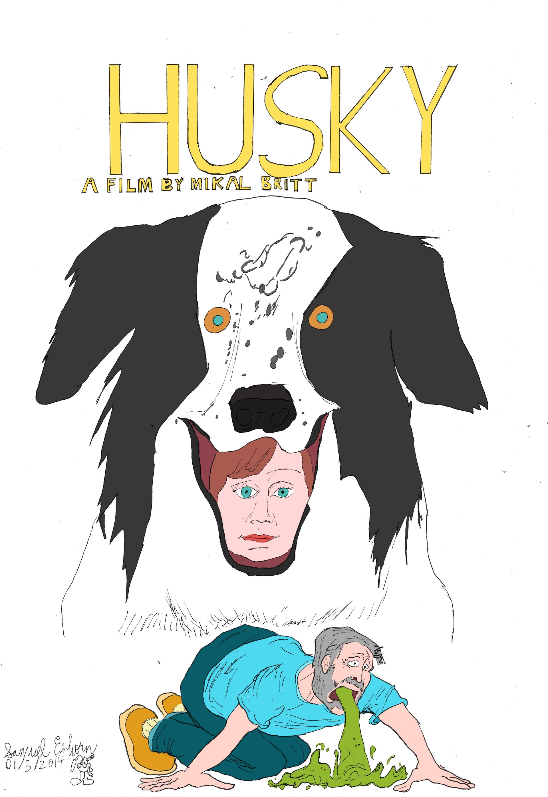 ArtStation - "Husky" Film Posters