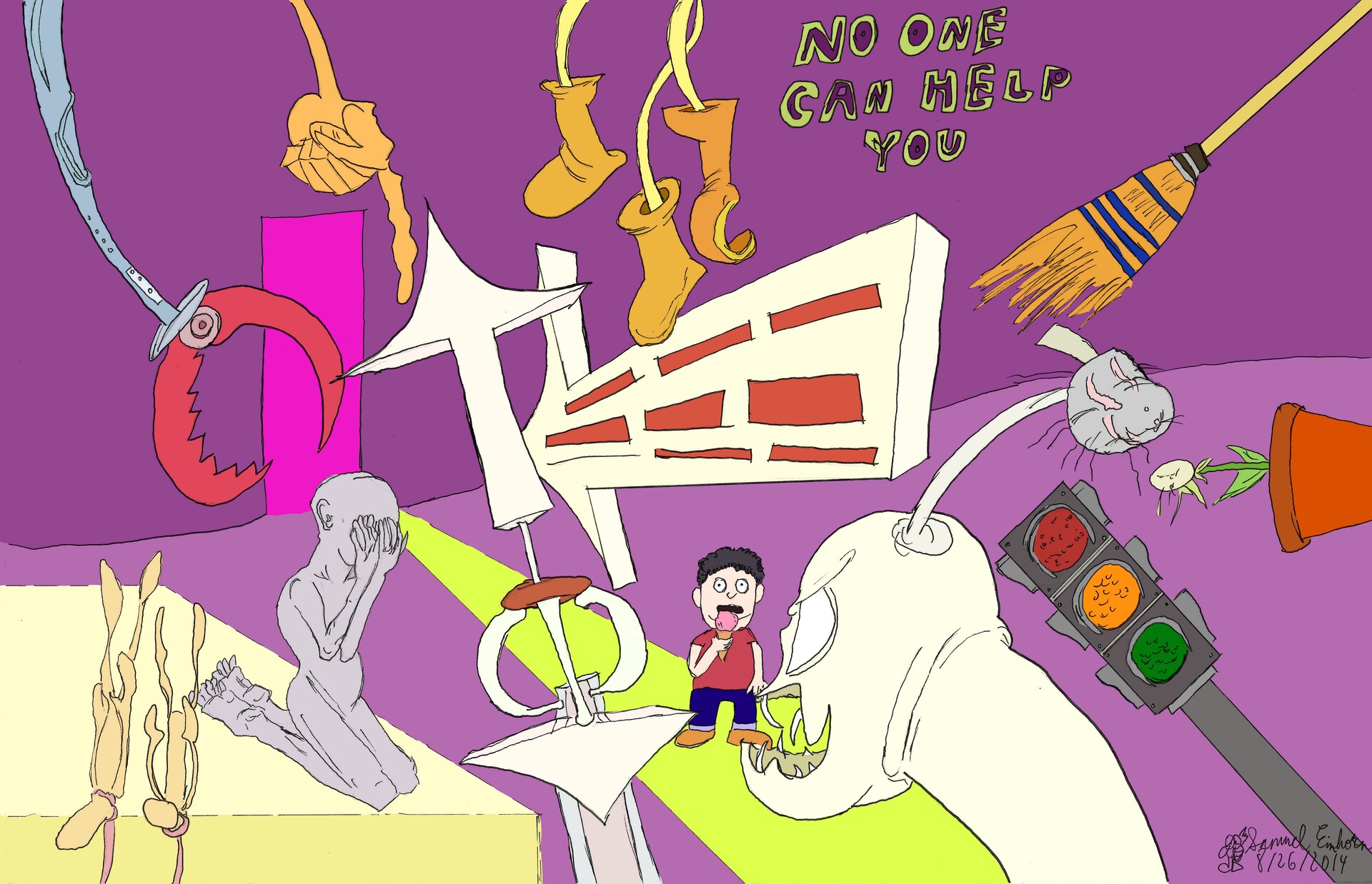 ArtStation - No One Can Help You