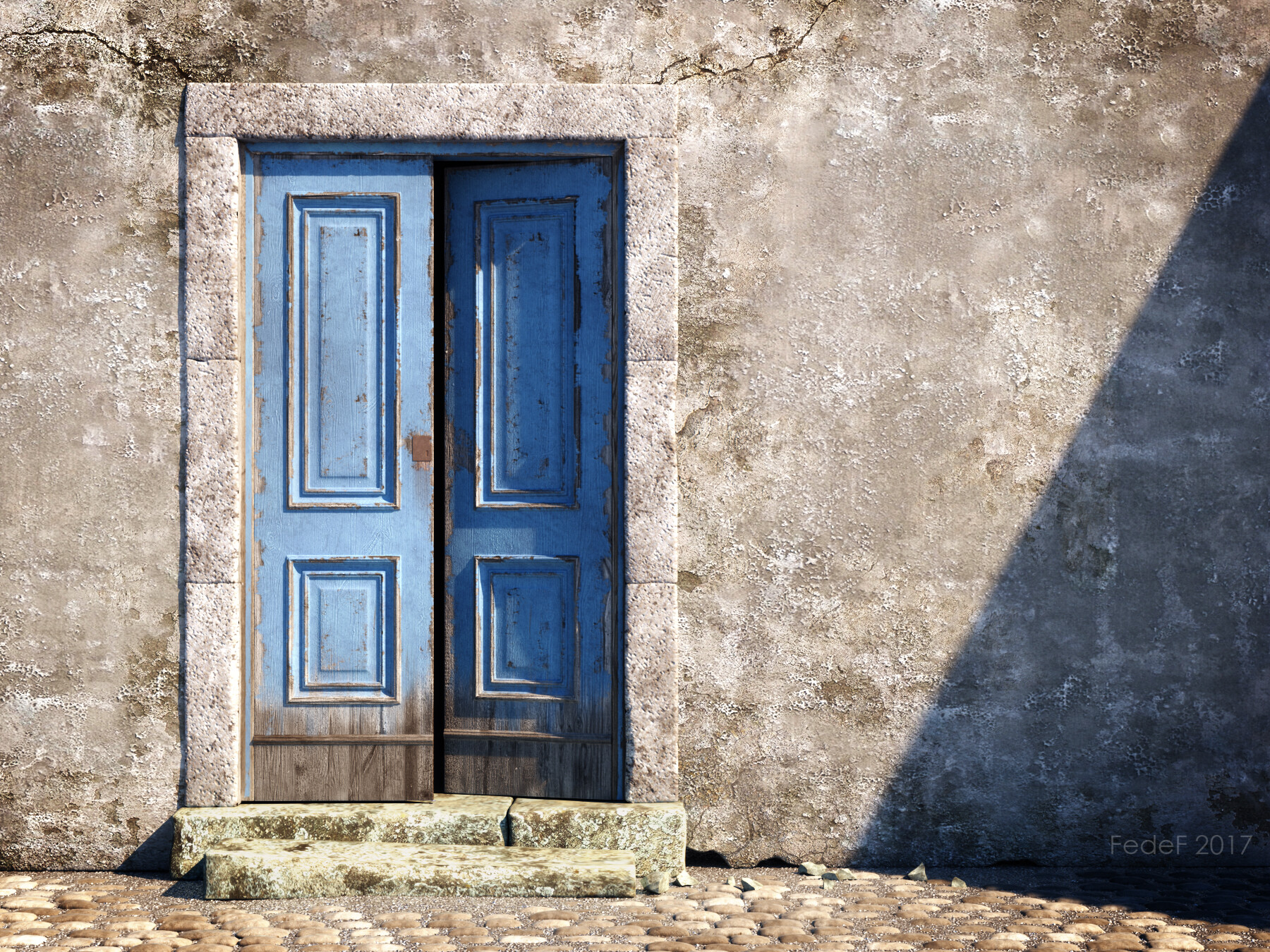 ArtStation - The old door