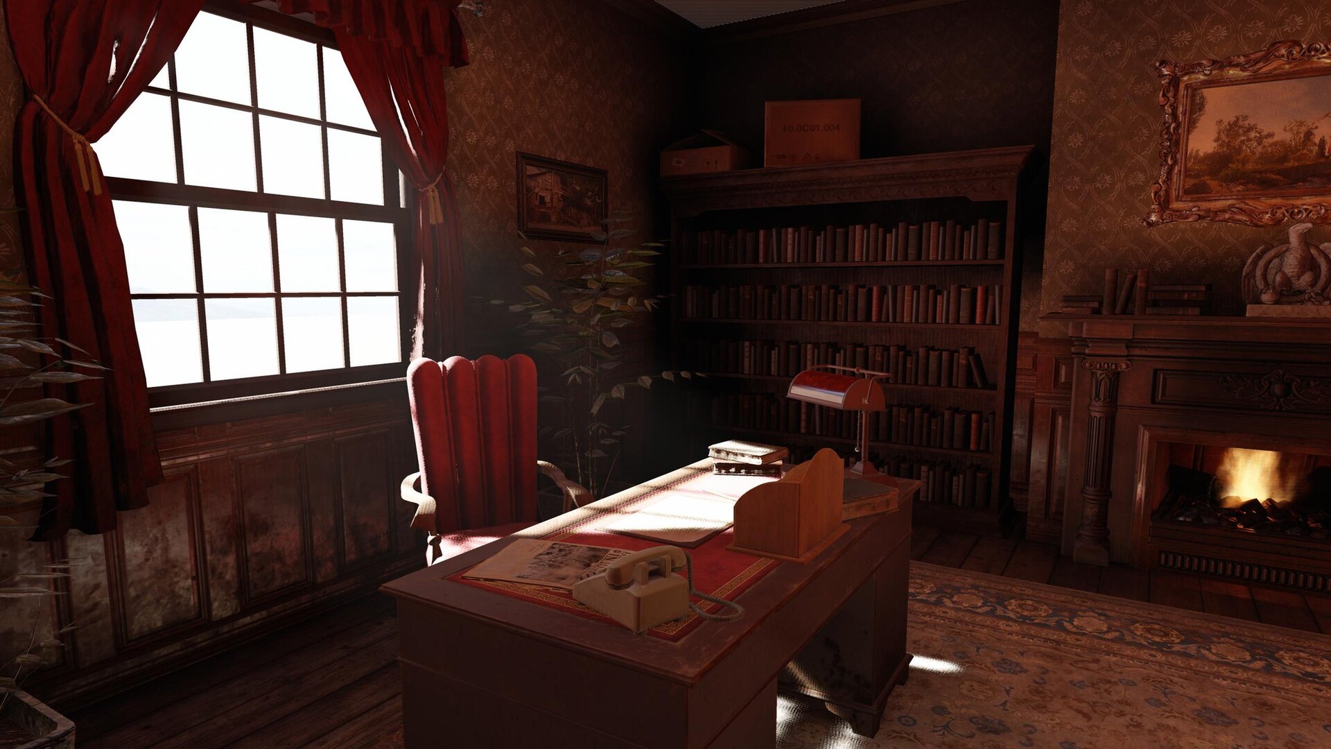 ArtStation - Vintage Office
