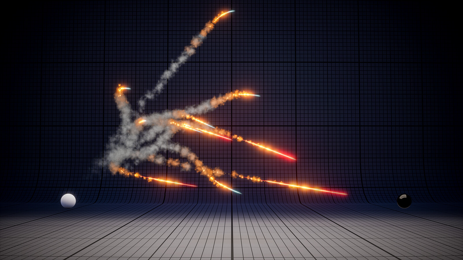 Luis Eduardo Catenacci - Missile Strike - Unreal Engine 4.26 Niagara System