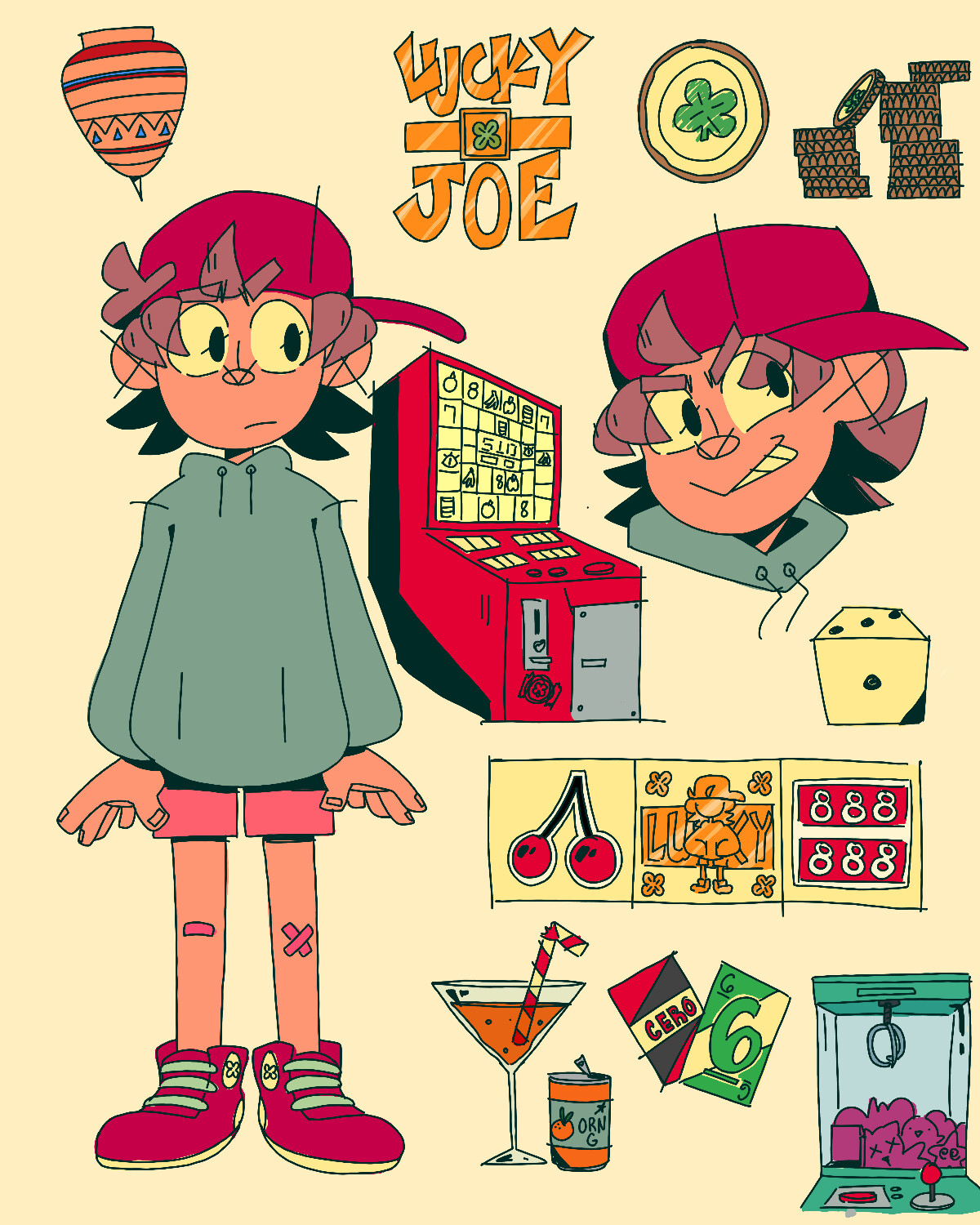 ArtStation - Lucky Joe Concept