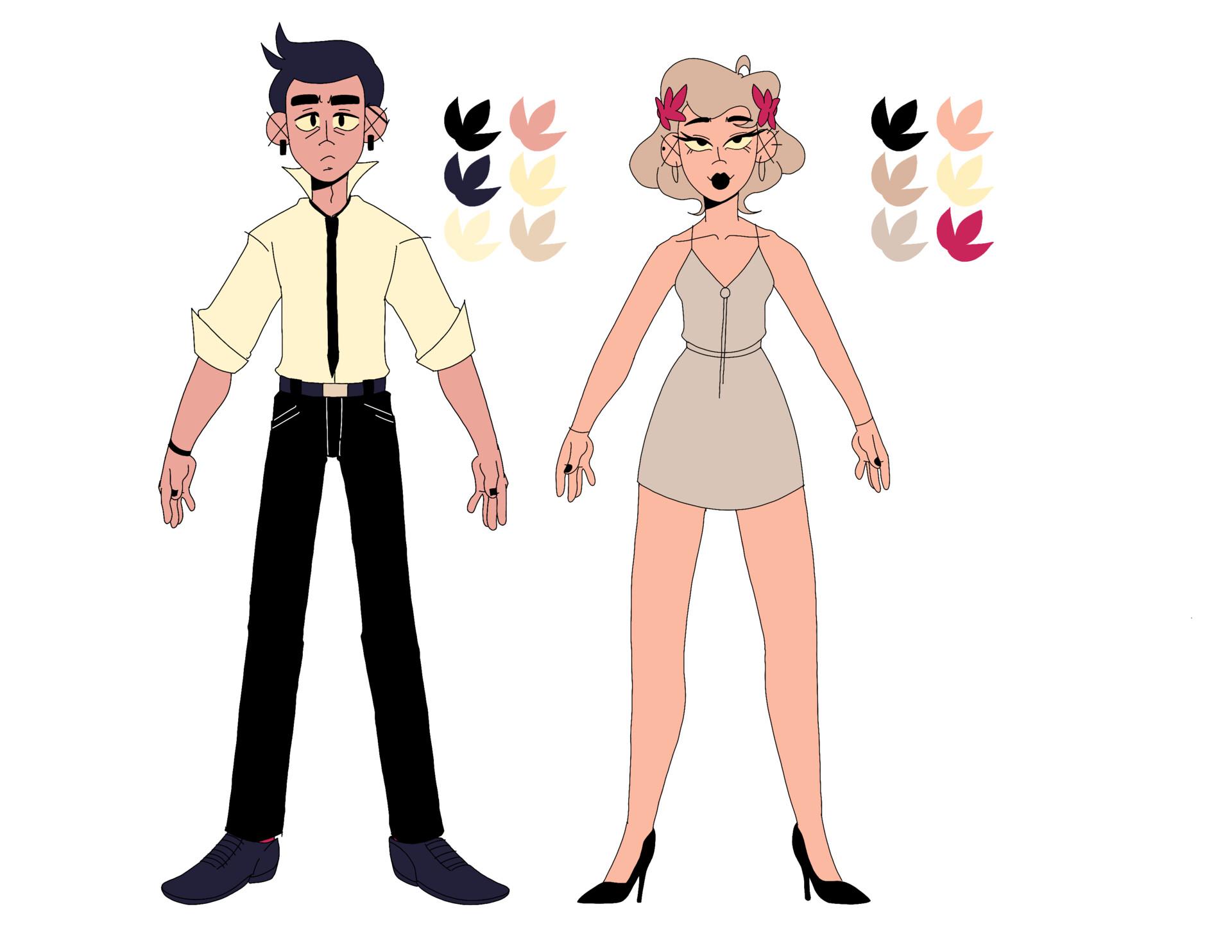 ArtStation - Sweet Relief Character Design