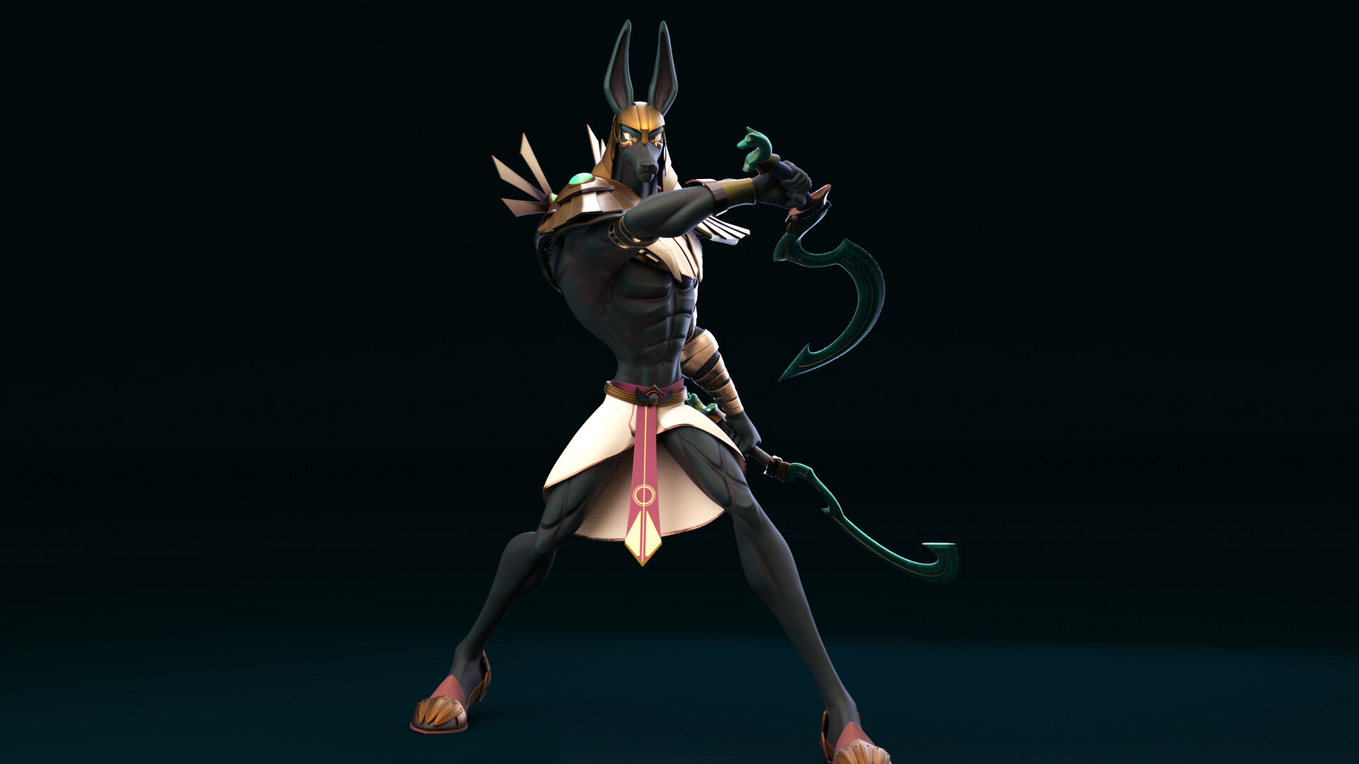ArtStation - Abidos the Anubis