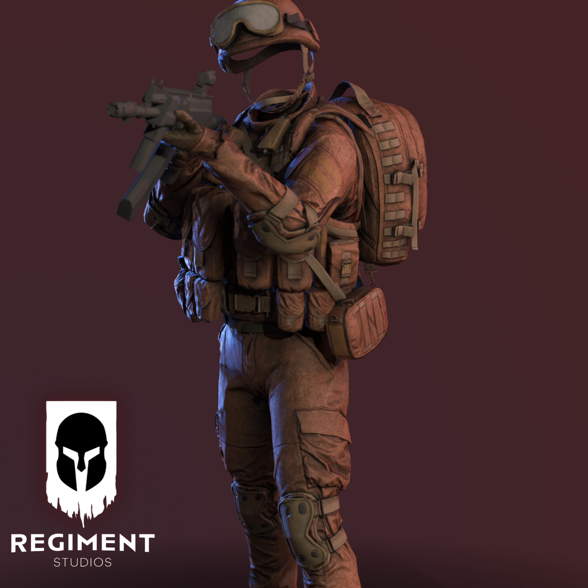 ArtStation - Russian Ground Forces - Infantry Rifleman