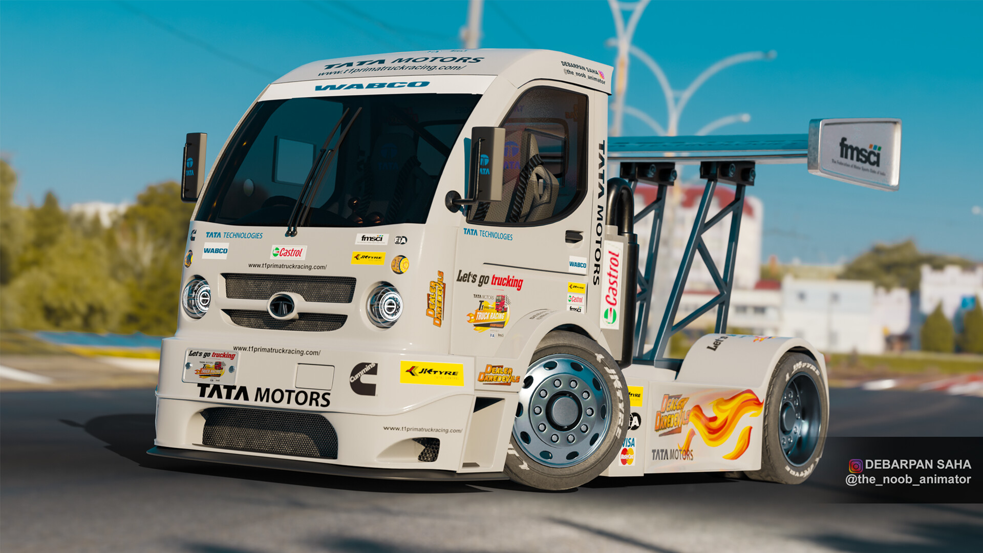 Debarpan Saha - TATA ACE RACING CONCEPT (BASED ON TATA PRIMA T1)