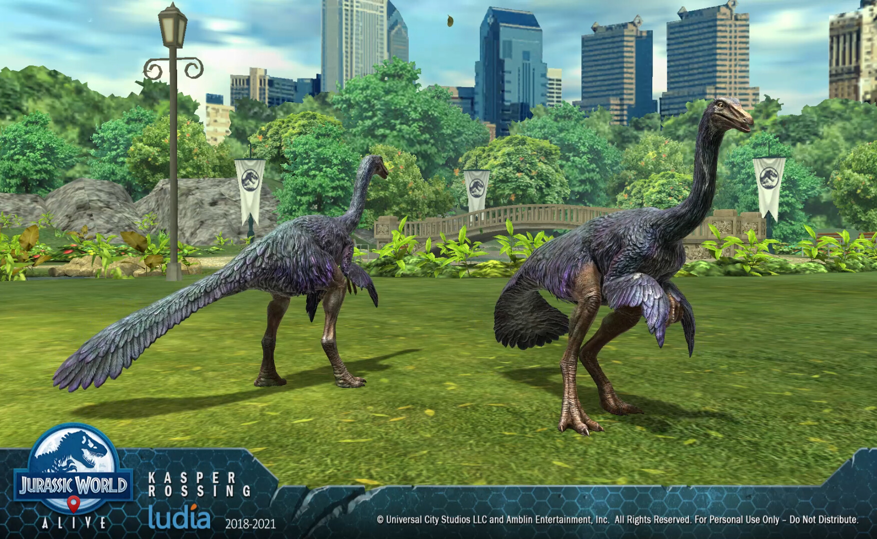 Kasper Rossing - Struthiomimus - Jurassic World Alive