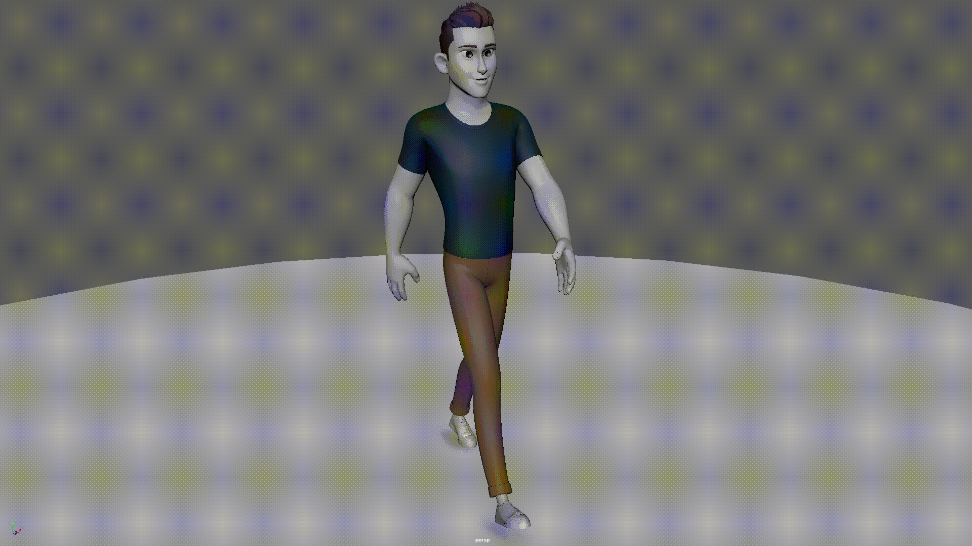 ArtStation - Walking Animation Exercise