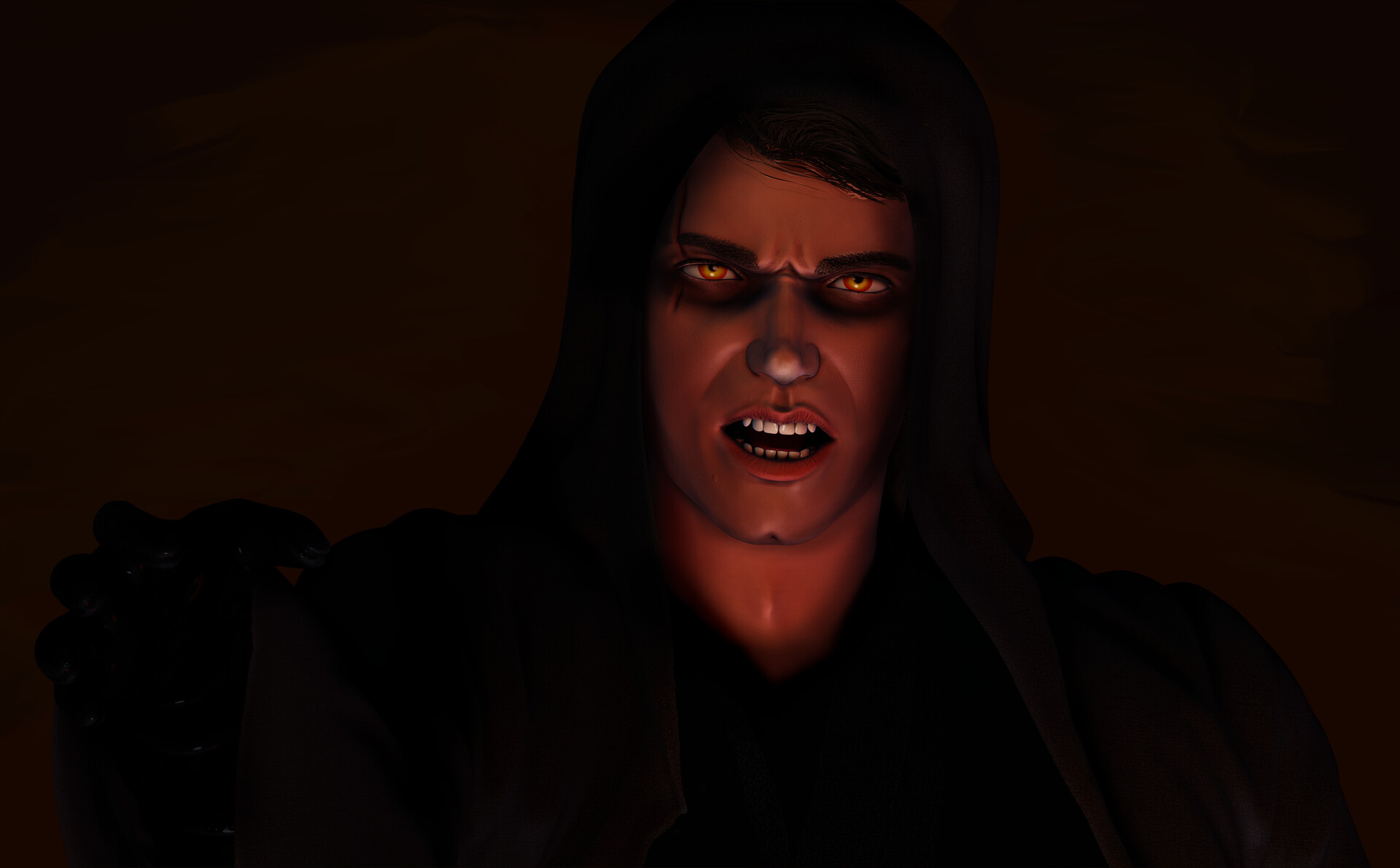 Reece - Anakin Skywalker/Darth Vader Mustafar (3D Model)