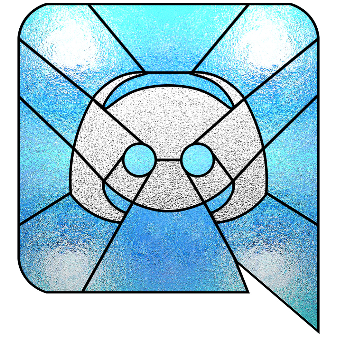 ArtStation - Stained Glass Discord Logo