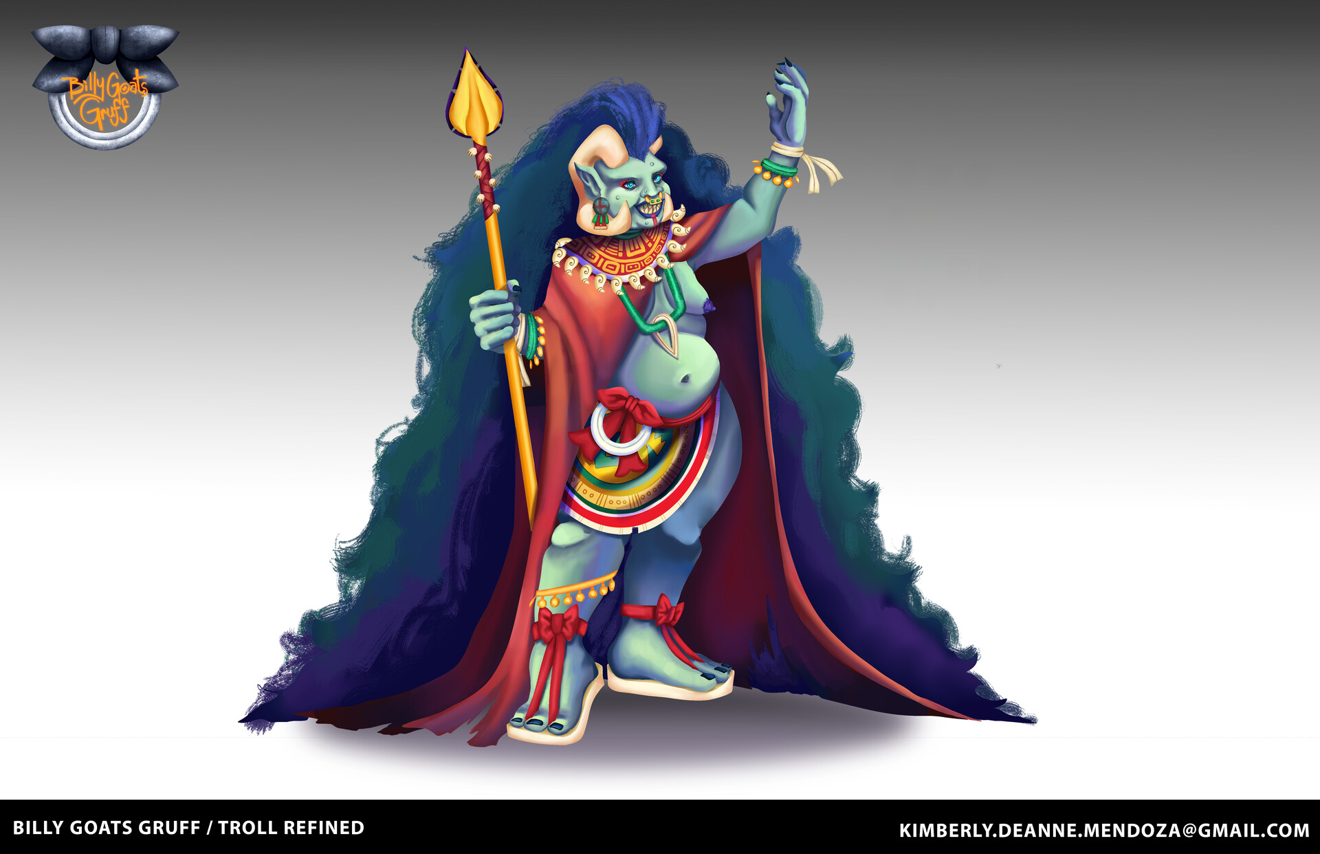 ArtStation - Troll Design for Billy Goats Gruff