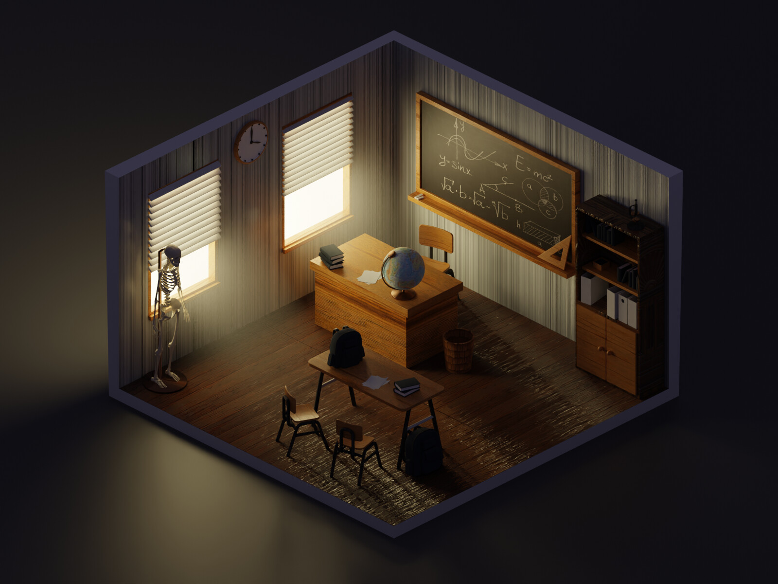 ArtStation - Classroom