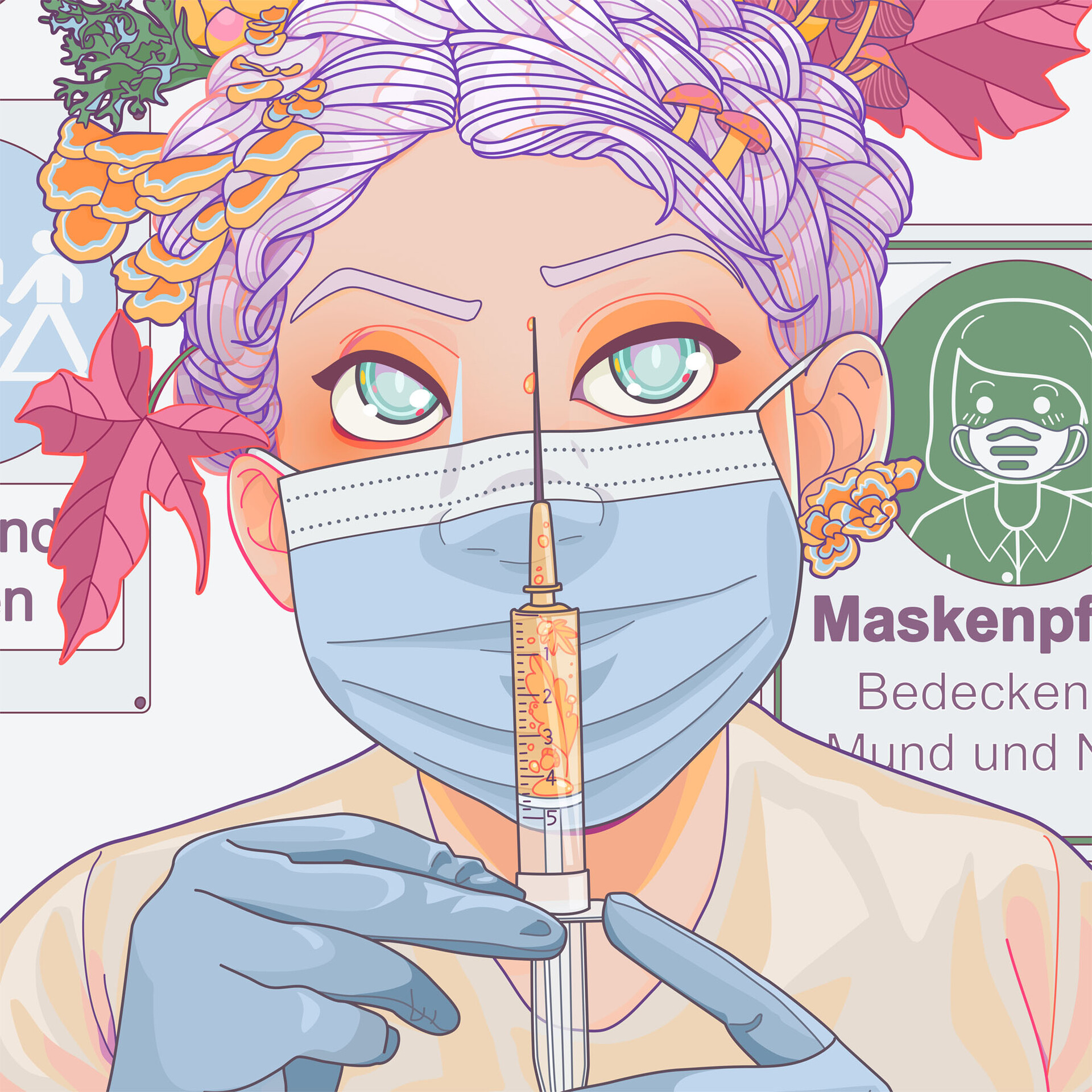 ArtStation - An A to Z of Modern Monsters - M is for Moosleute