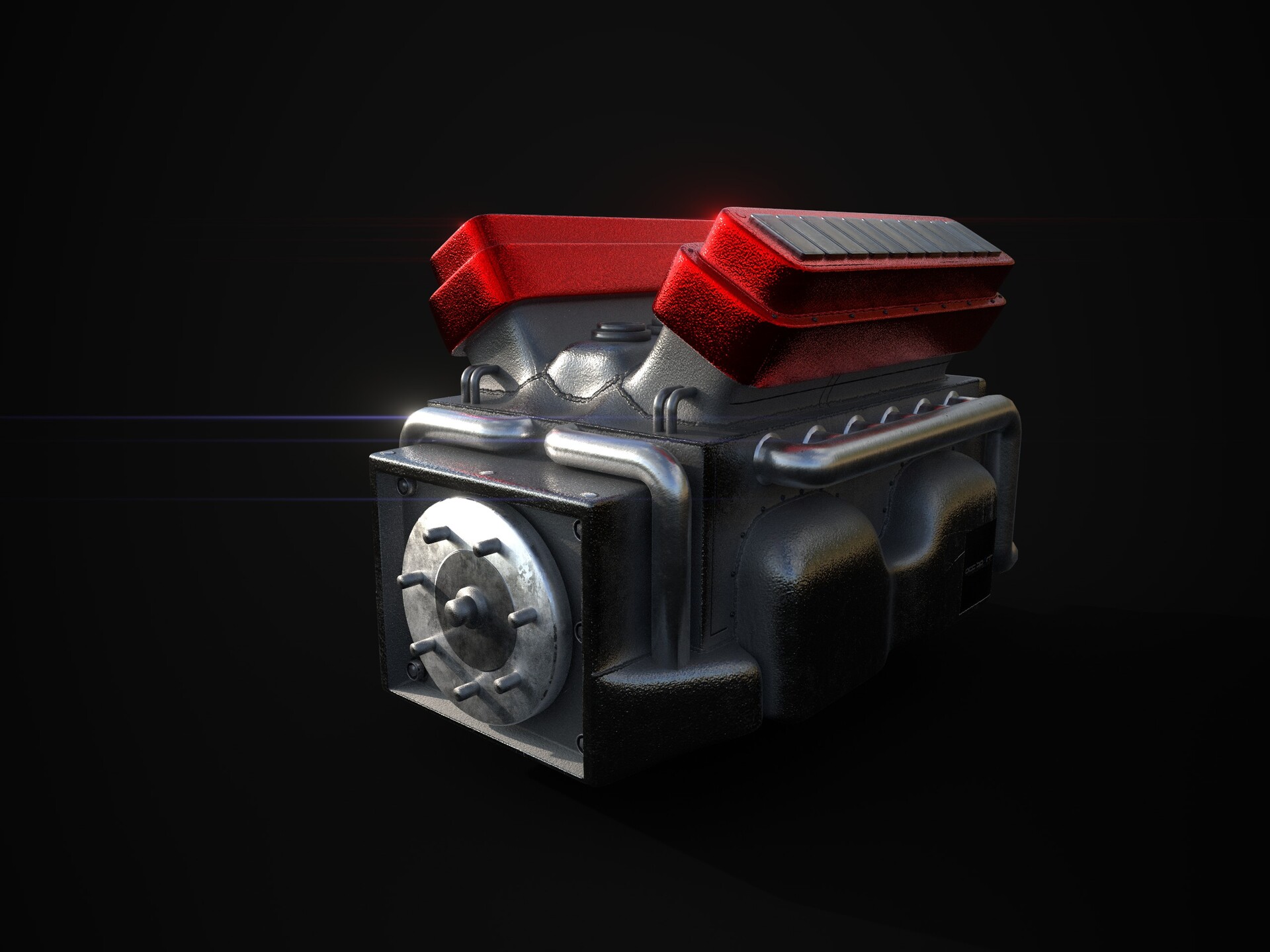 ArtStation - 3D engine test